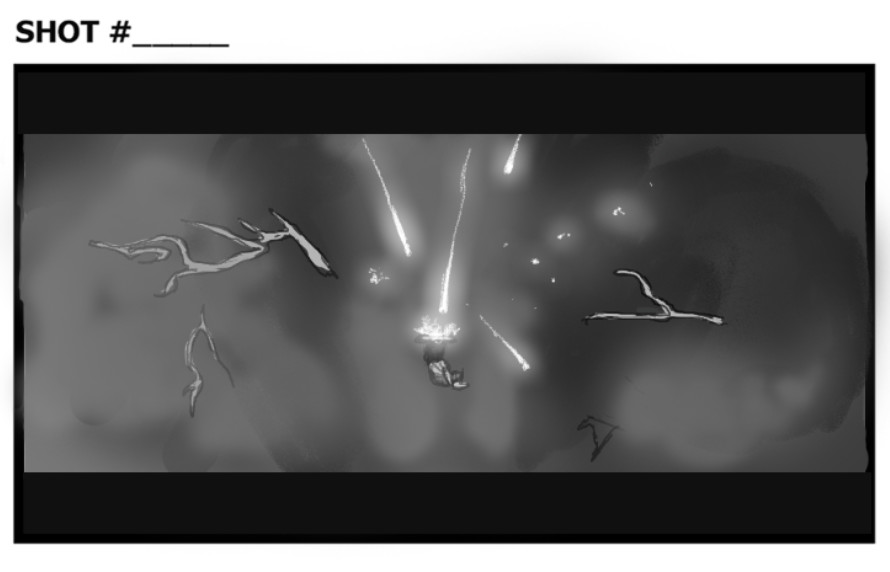 Erica Wilks - Wonder Woman Storyboards