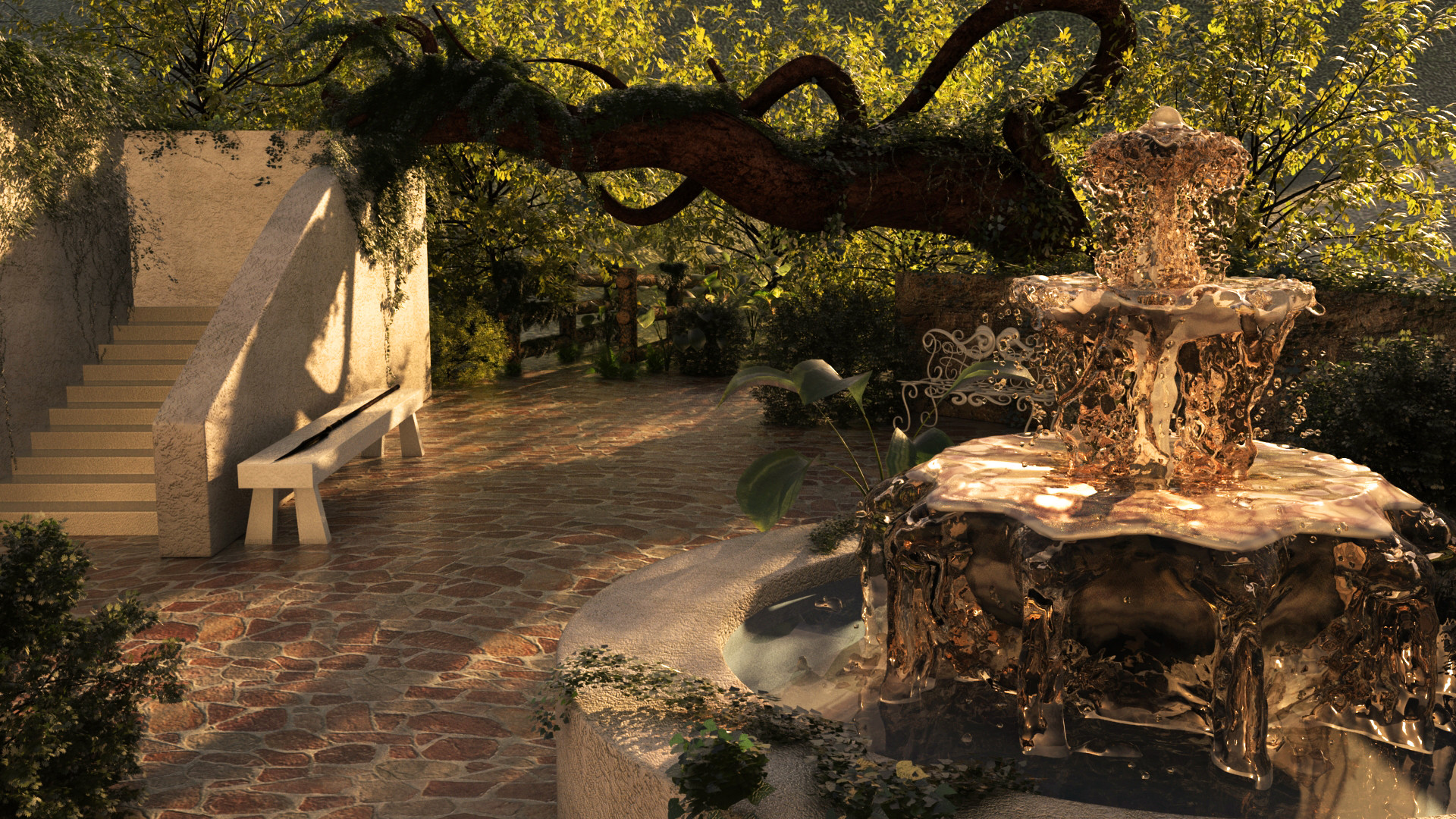 ArtStation - The Courtyard