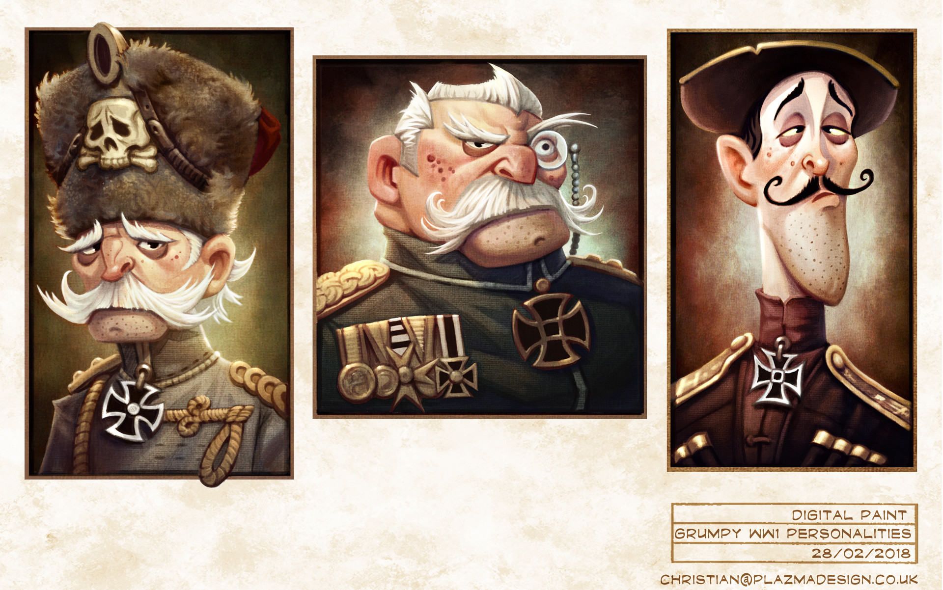 ArtStation - WW1 Personalities