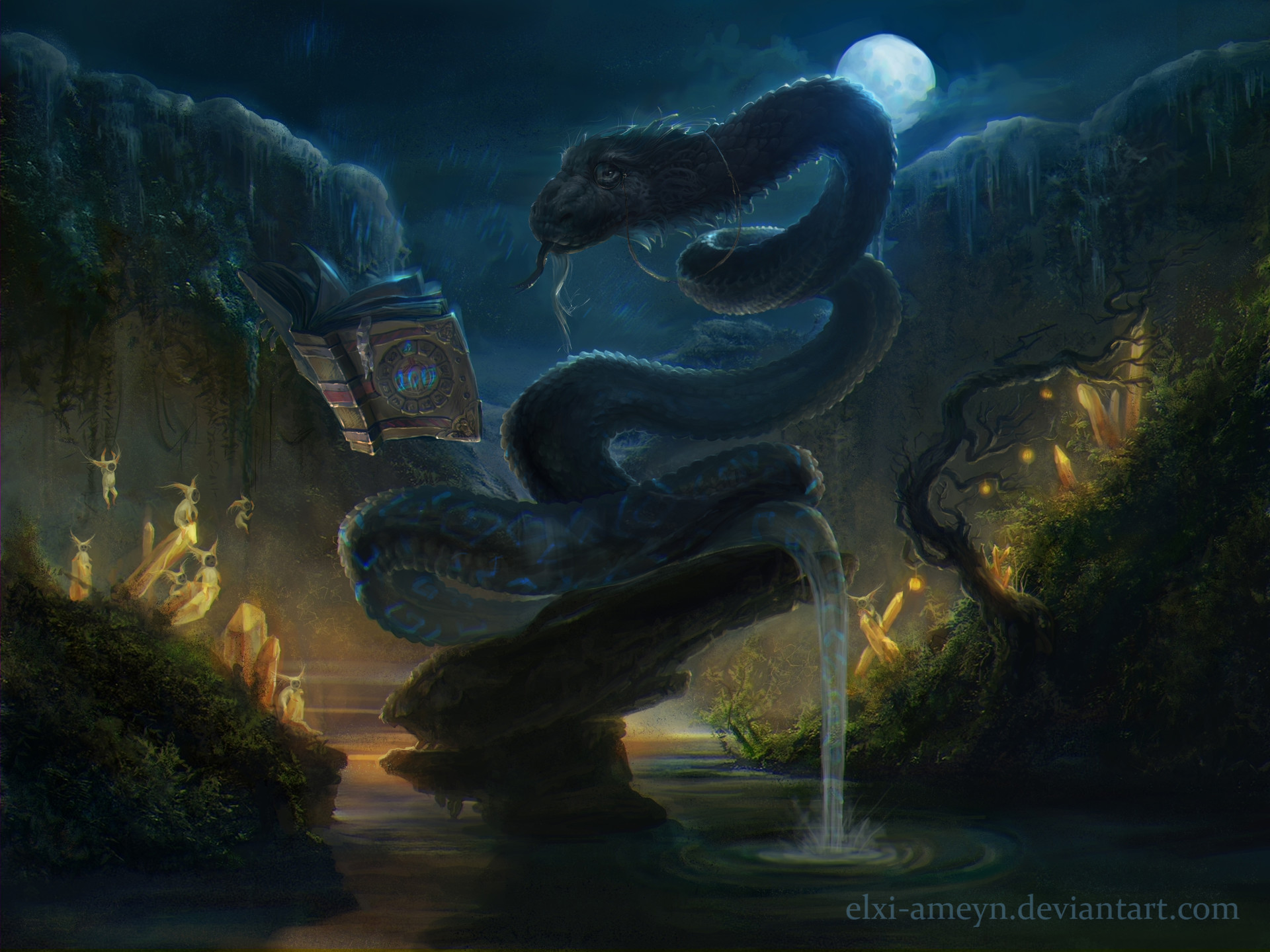 ArtStation - Water Snake