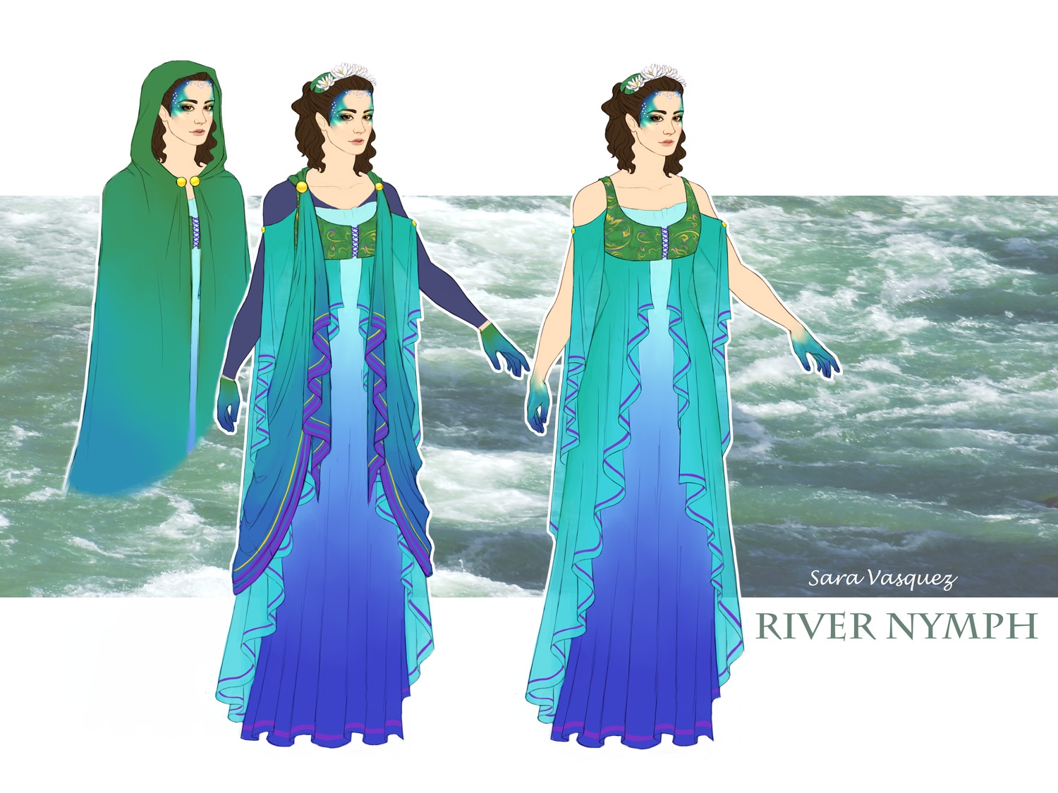 Cam Vasquez - The Nature Nymphs - Costume & Process