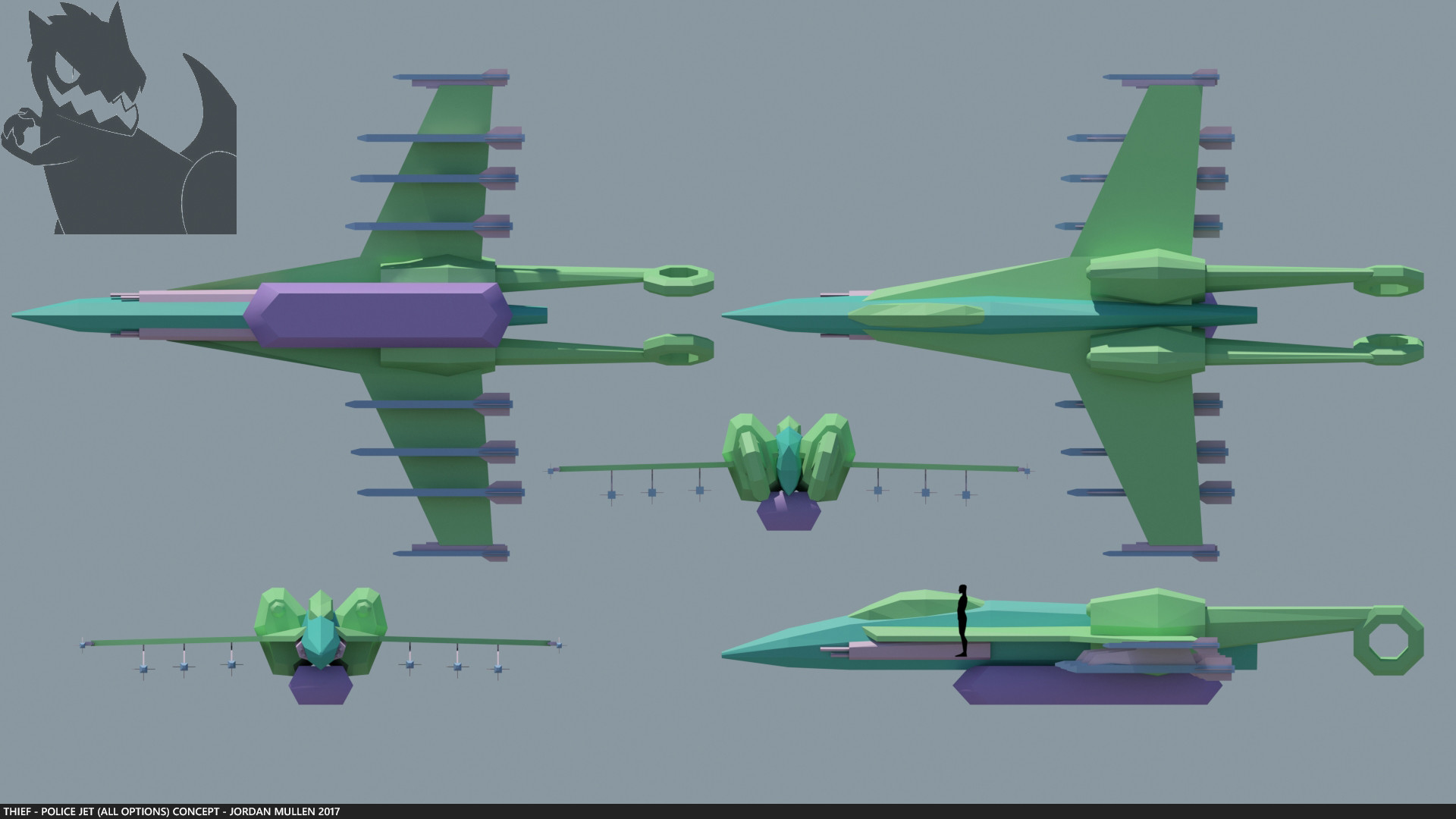 Jordan Mullen - Low poly vehicles