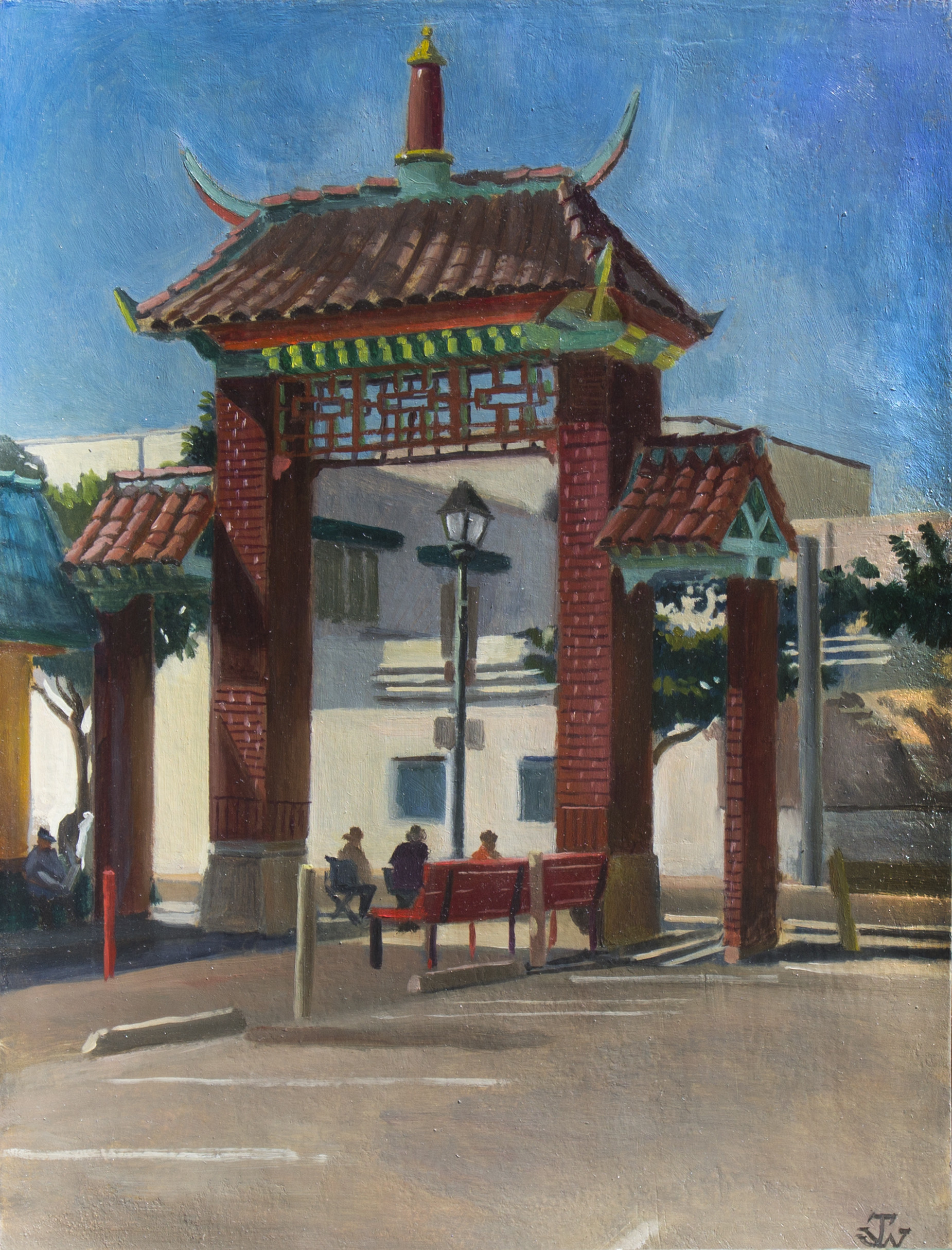 ArtStation - Chinatown gate