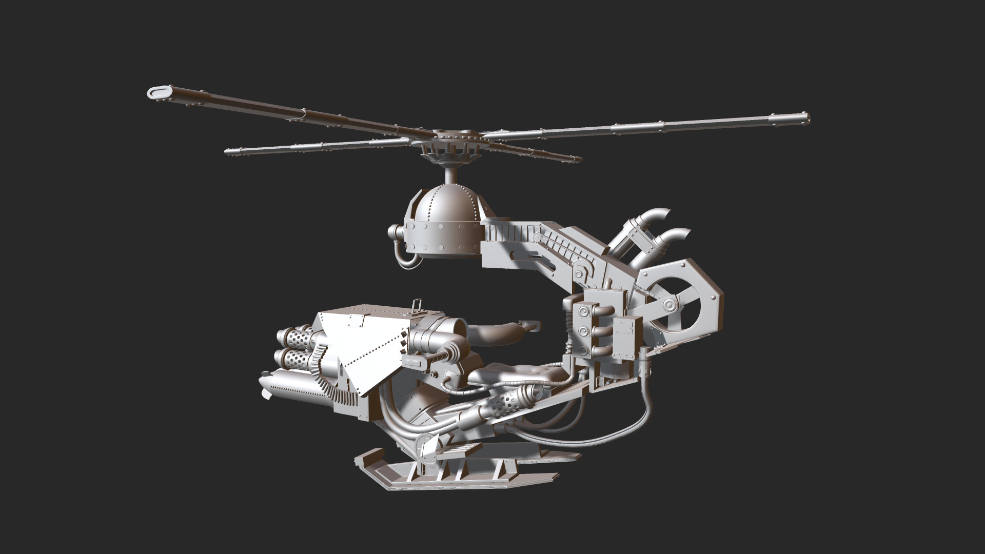 ArtStation - Concept Helicopter