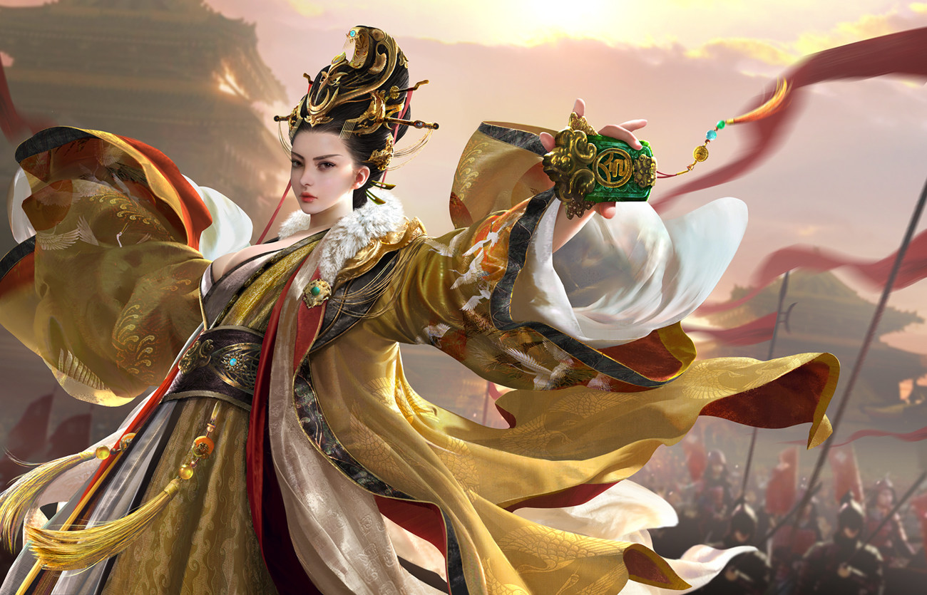 ArtStation - The female emperor