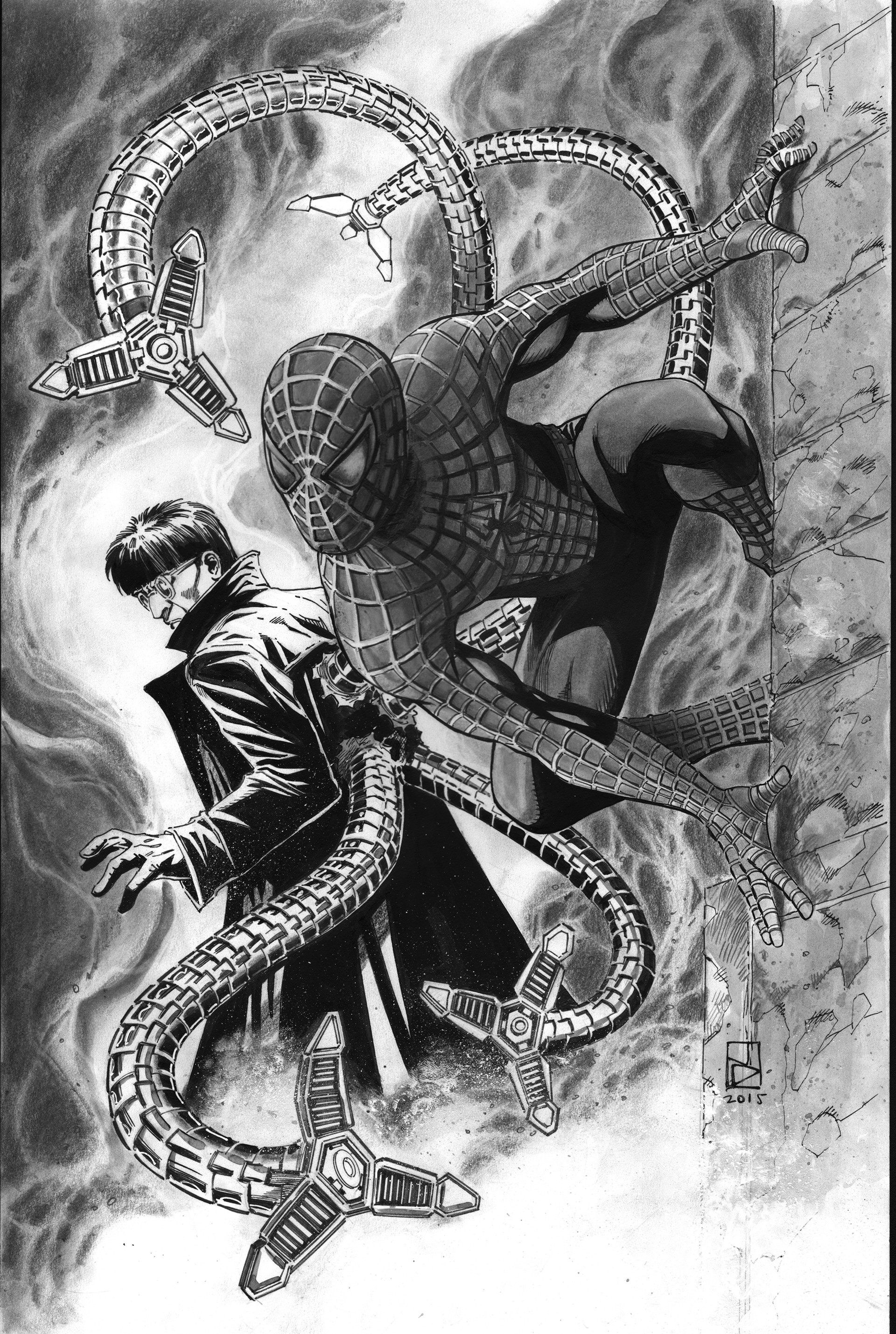 ArtStation - Spidey V Doctor Octopus