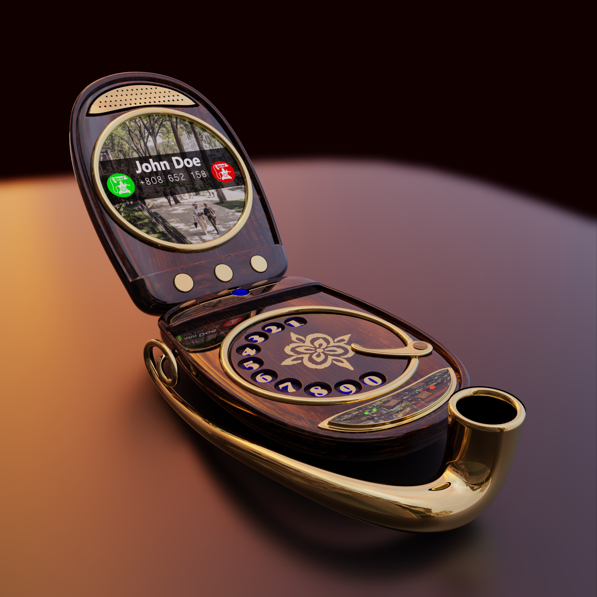 Dieselpunk Phone by Ray Velcoro : r/ImaginaryTechnology