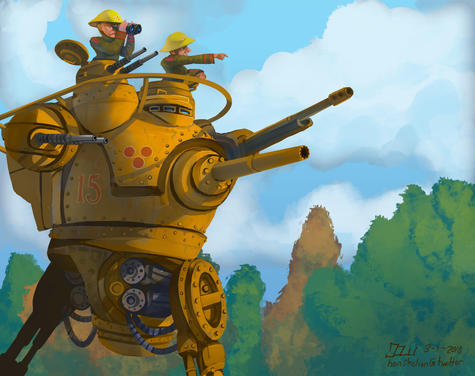 ArtStation - Ball-mech