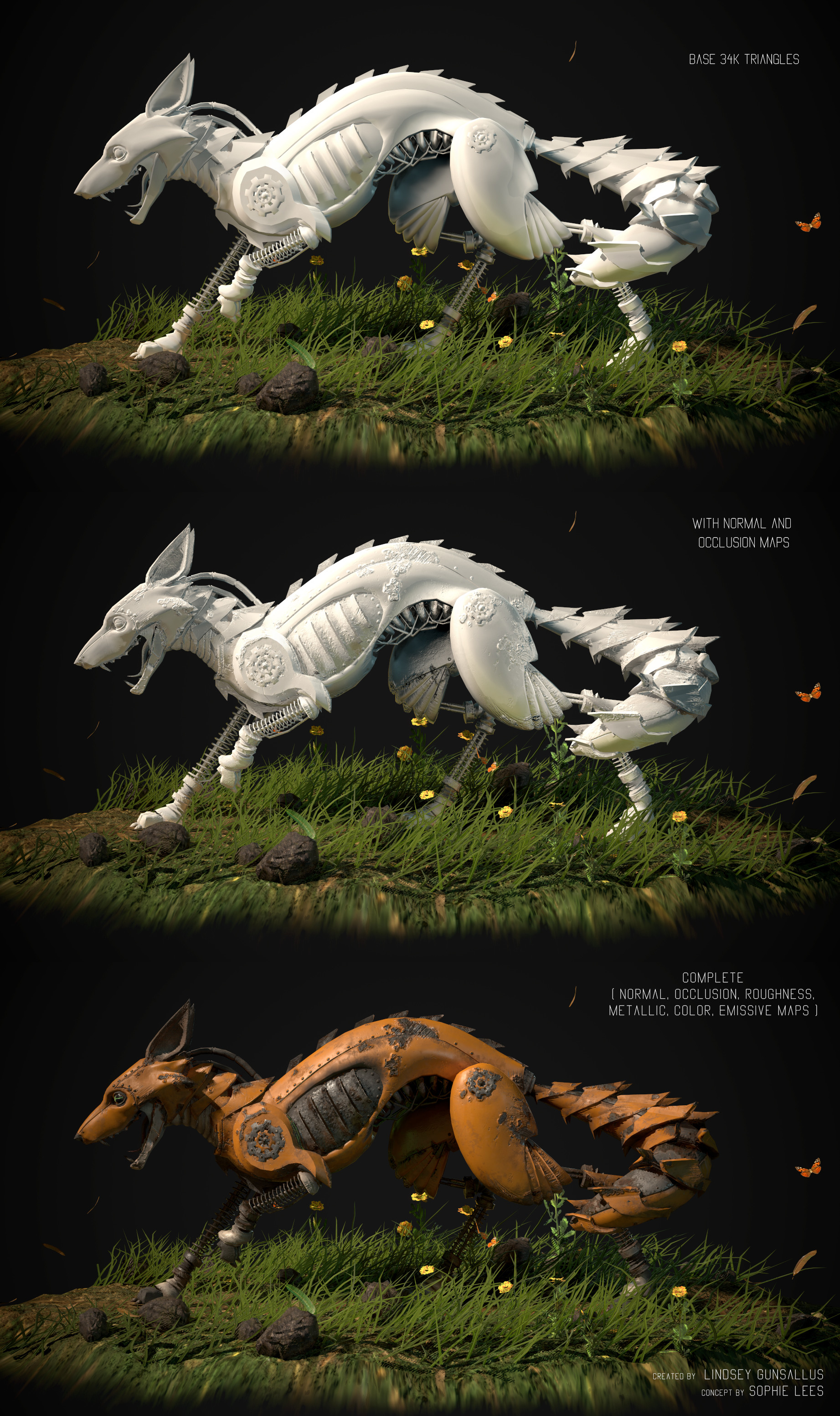 Lindsey Gunsallus - Sophie's Steamfox