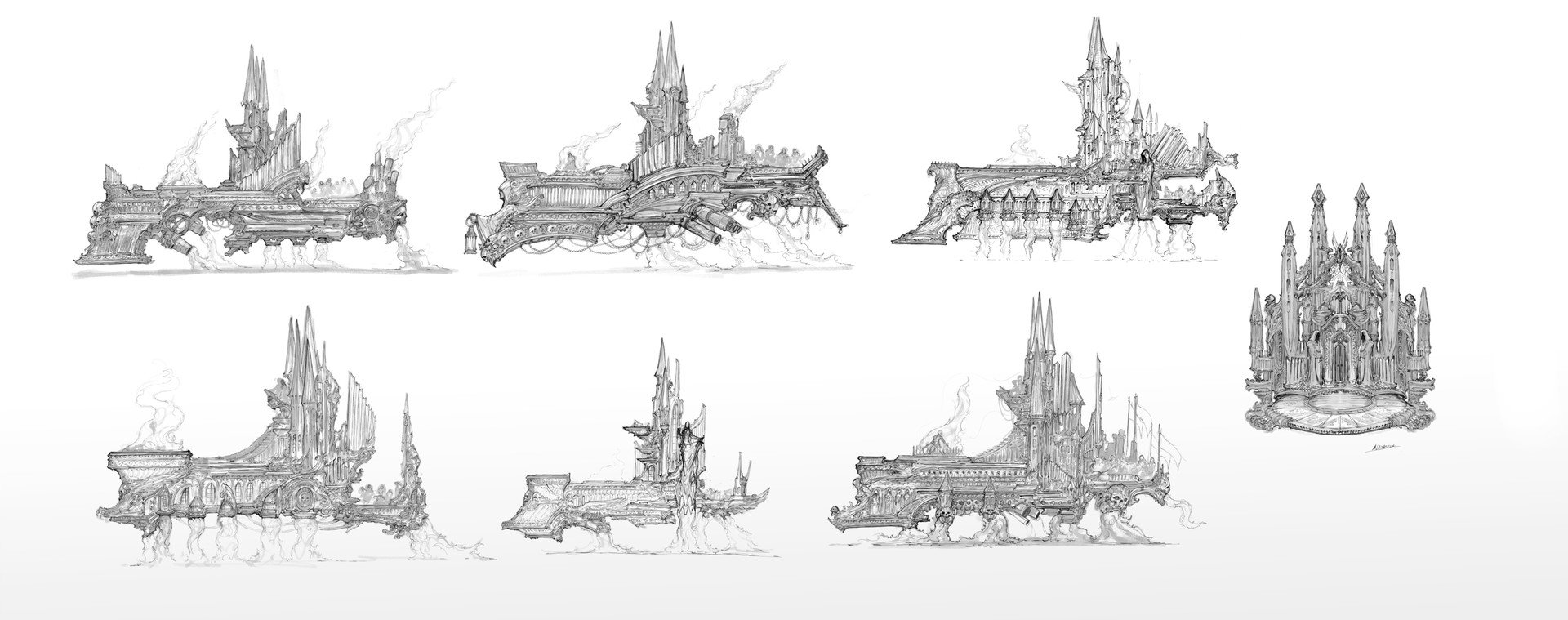 ArtStation - Miniature concept art