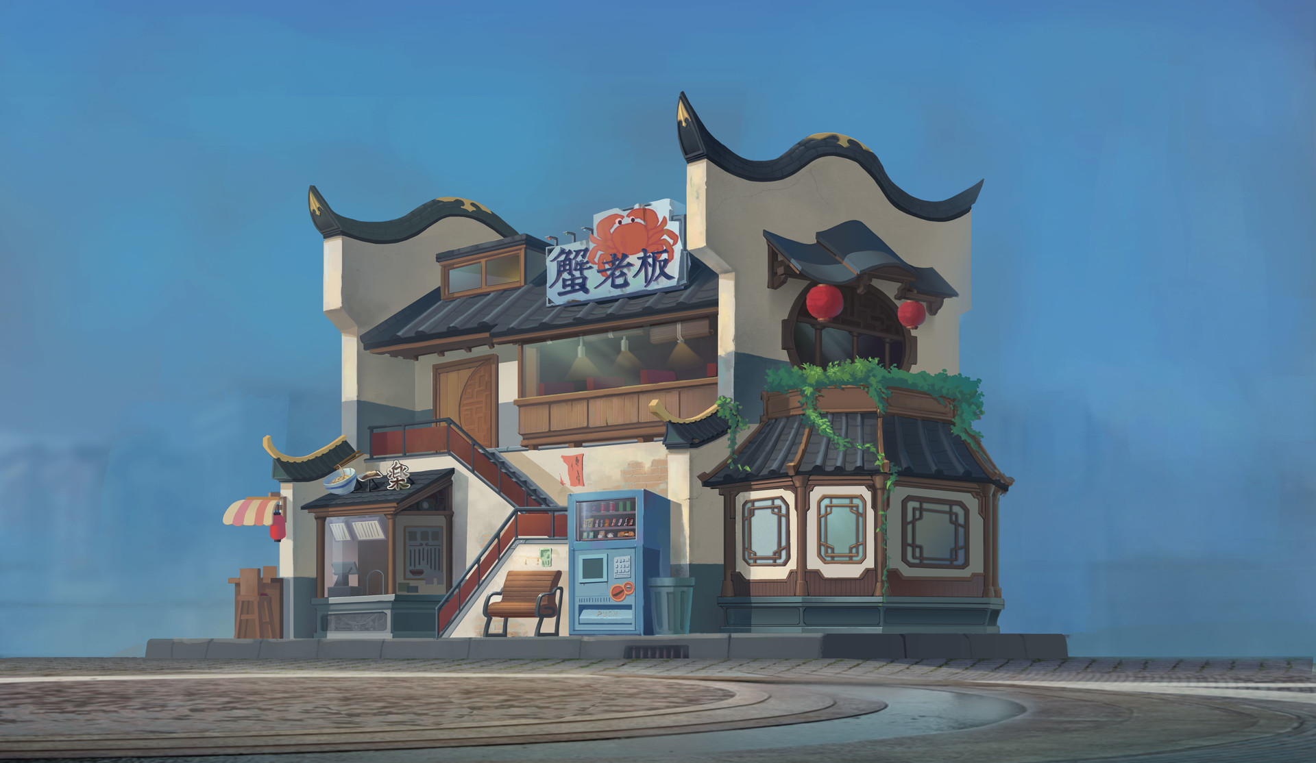 ArtStation - Mono building