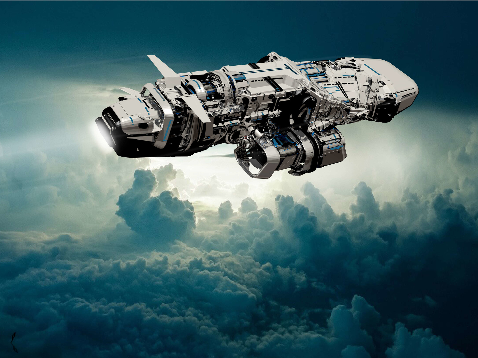 ArtStation - Flying home