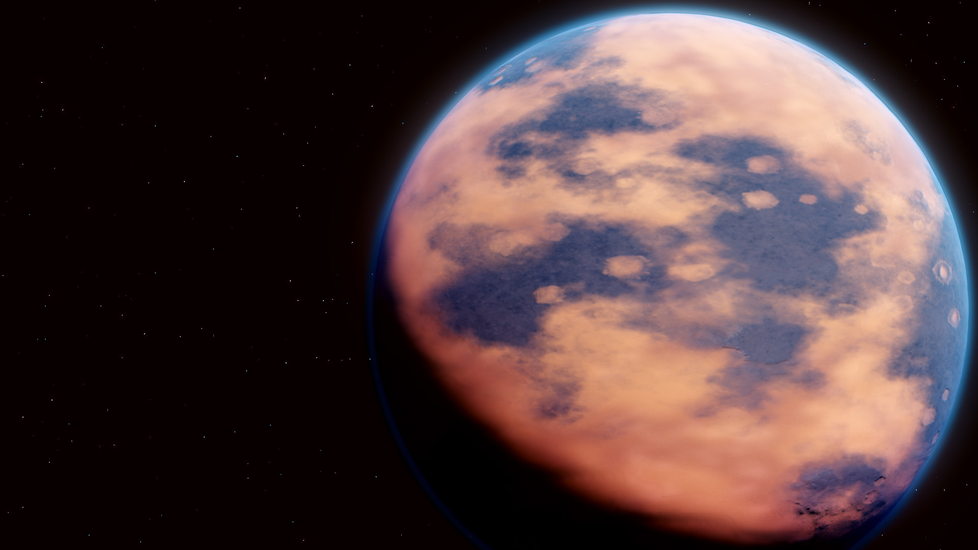 ArtStation - Mars like planet