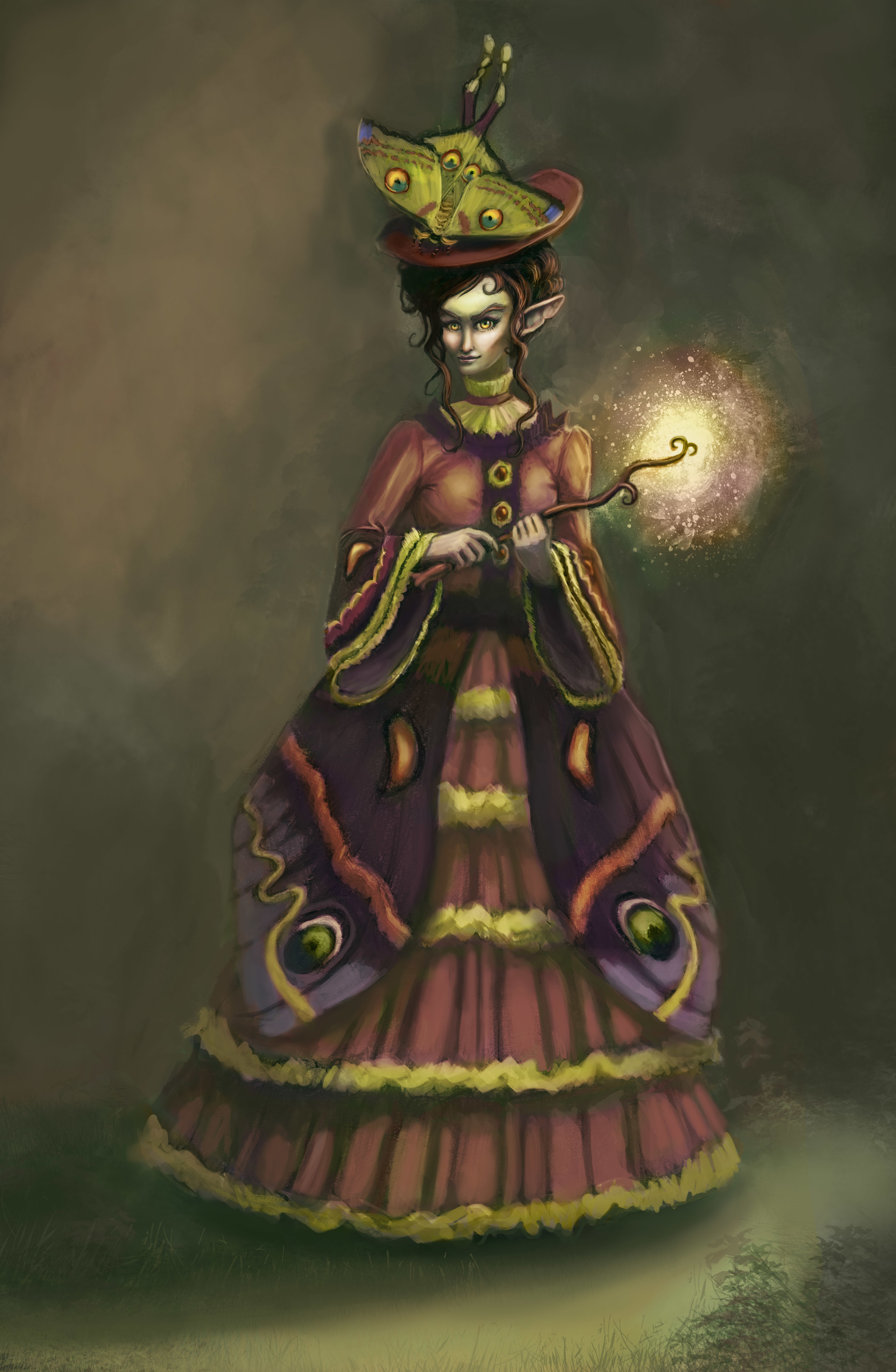 ArtStation - Victorian Daoine Sidhe Woman