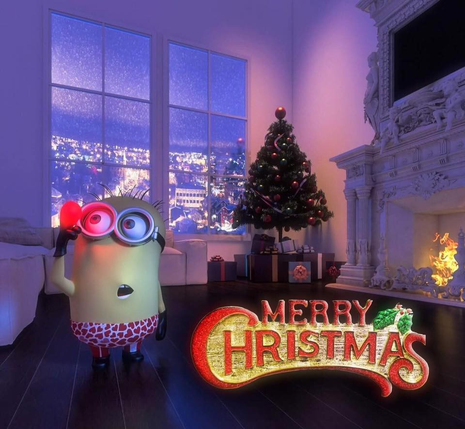 ArtStation - Minion in christmas