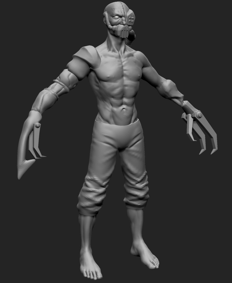 ArtStation - TimeSplitters Rewind - Bad-ass Cyborg WIP