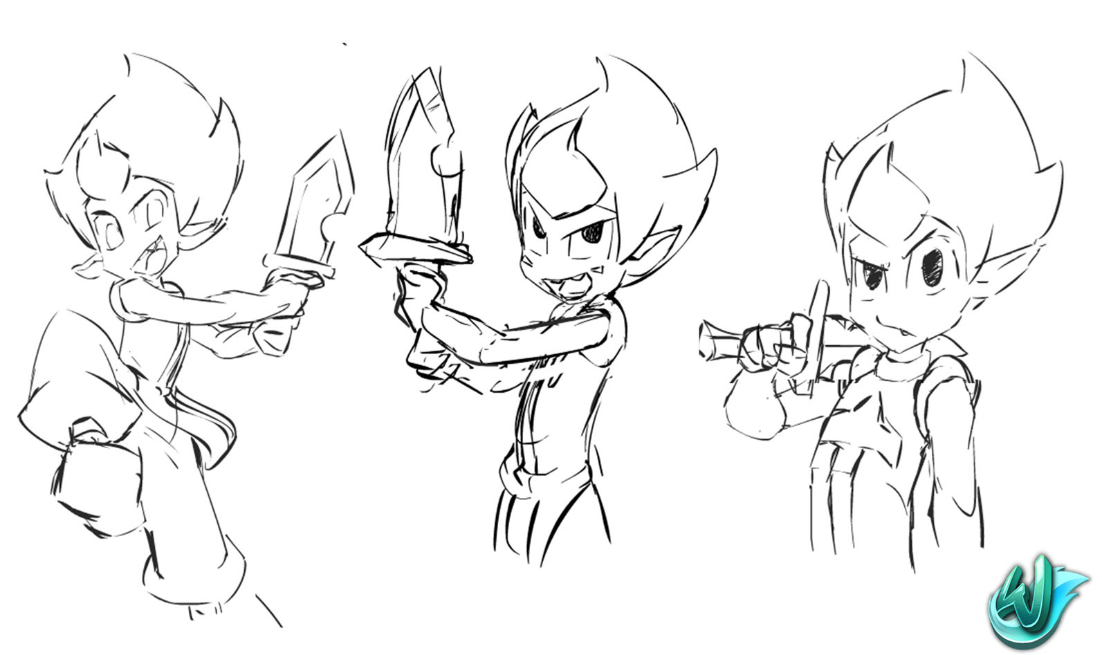 how to draw wakfu characters