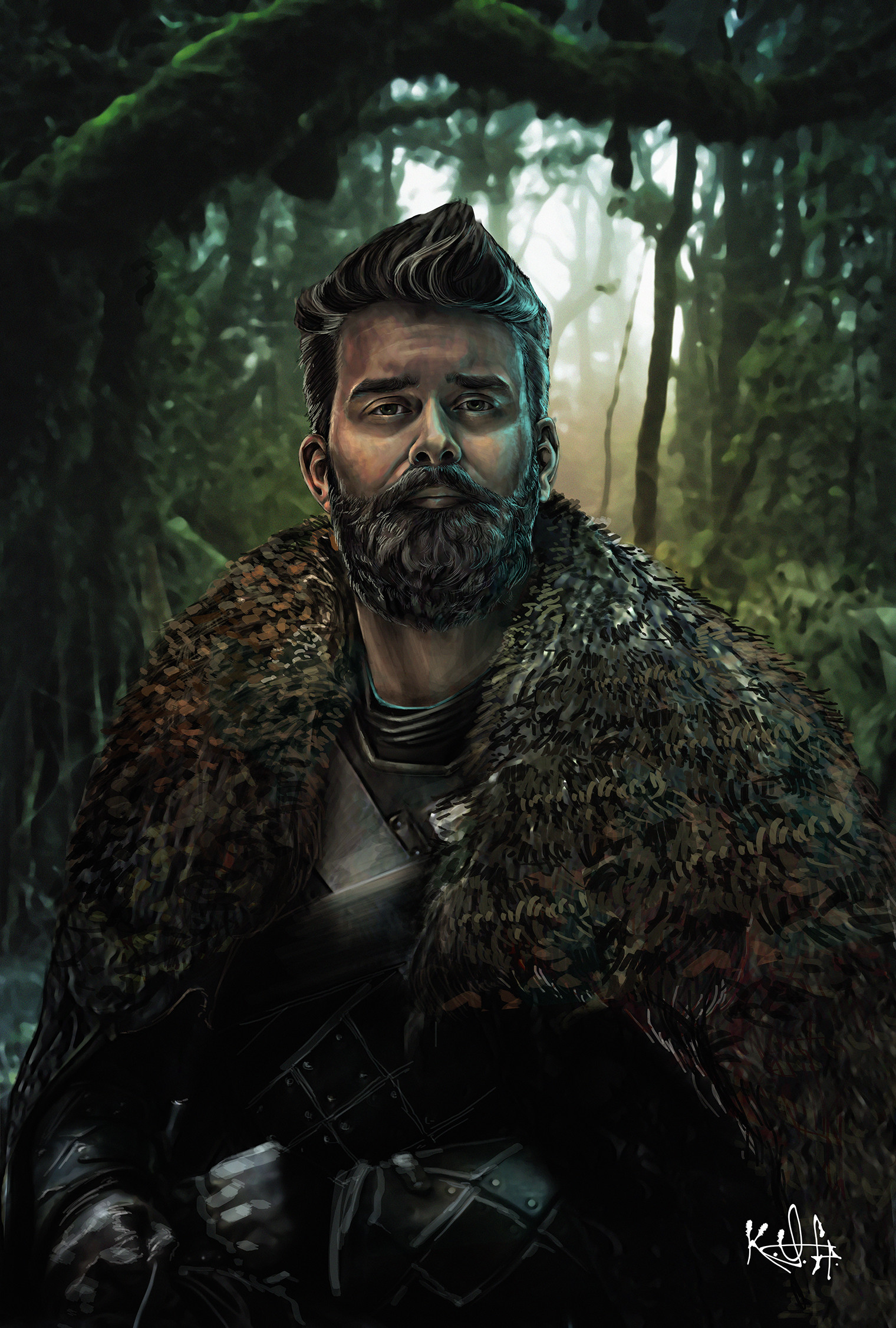 ArtStation - Character Design I: Northern Winter Lord