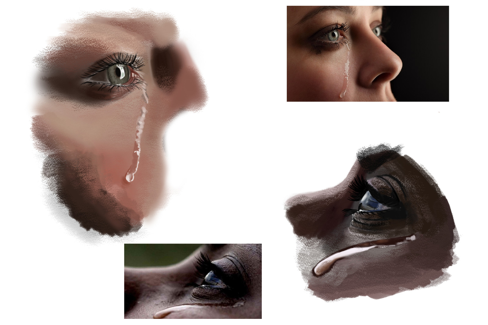 Stuart Rolfe - Painting tears
