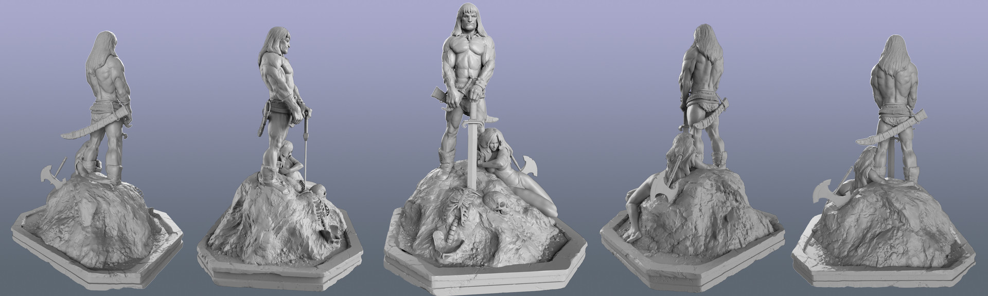 ArtStation - Conan the Adventurer