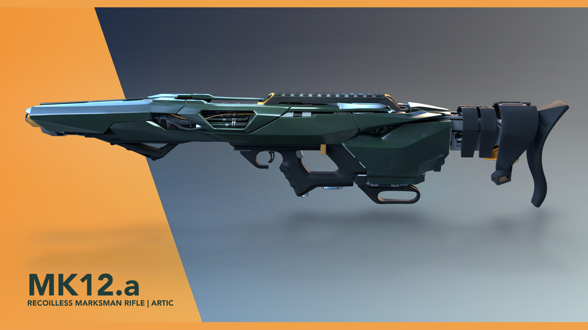 ArtStation - MK12 Recoilless Rifle