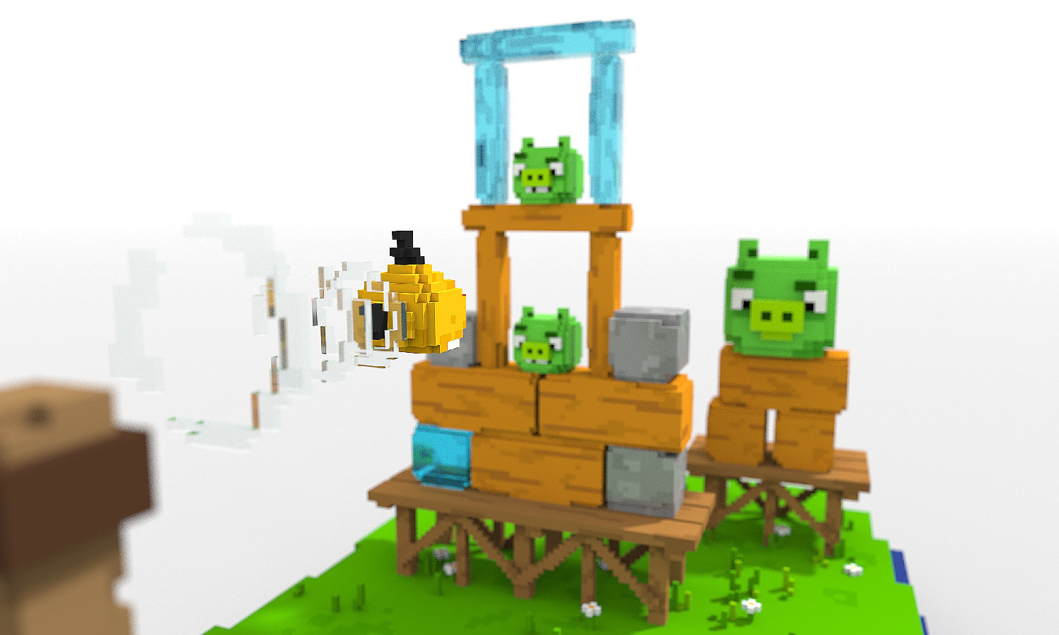 ArtStation - Angry Birds Voxel Art