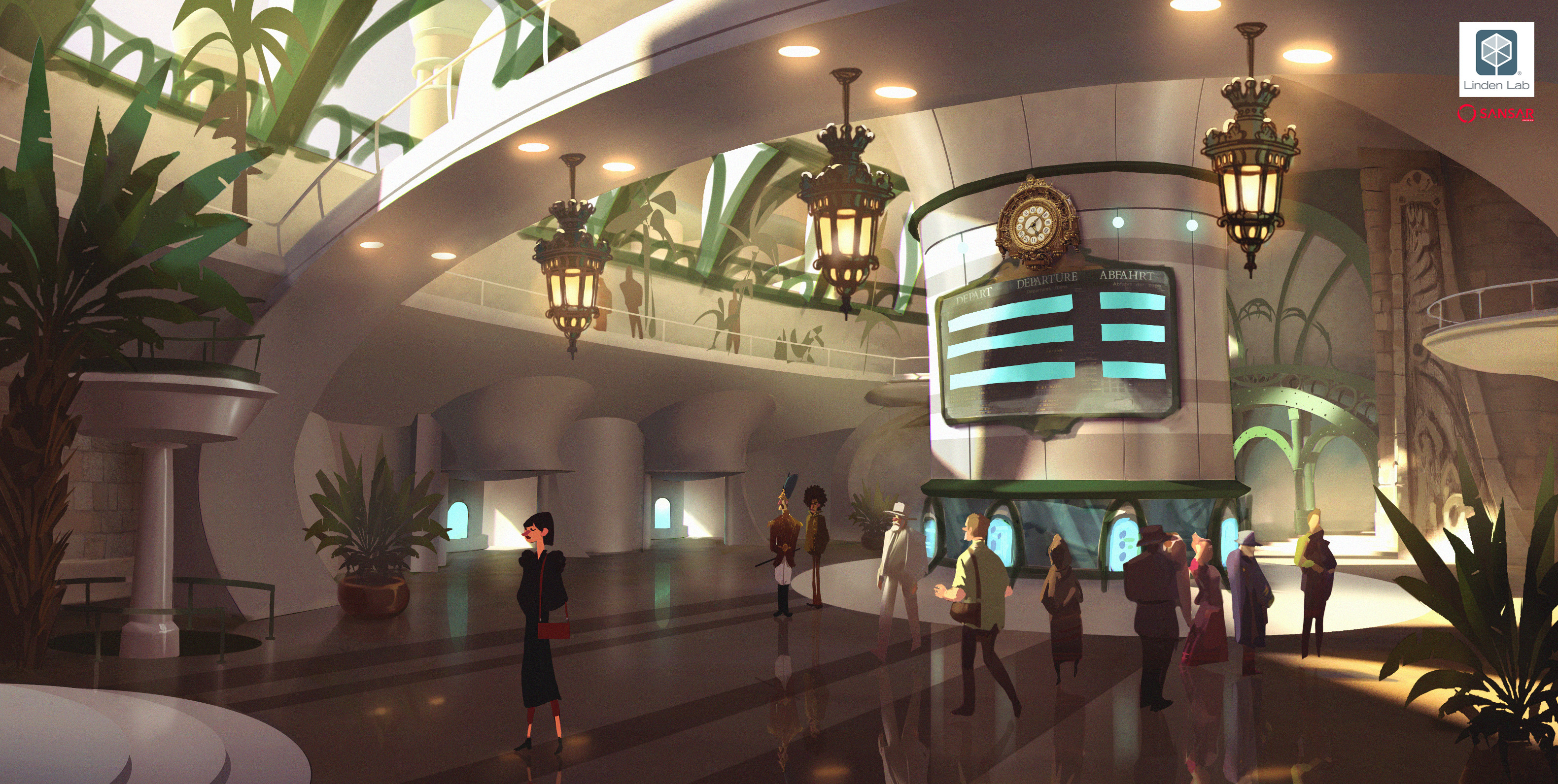 David Le Merrer - Concepts done in 2015 for Sansar, a social VR ...