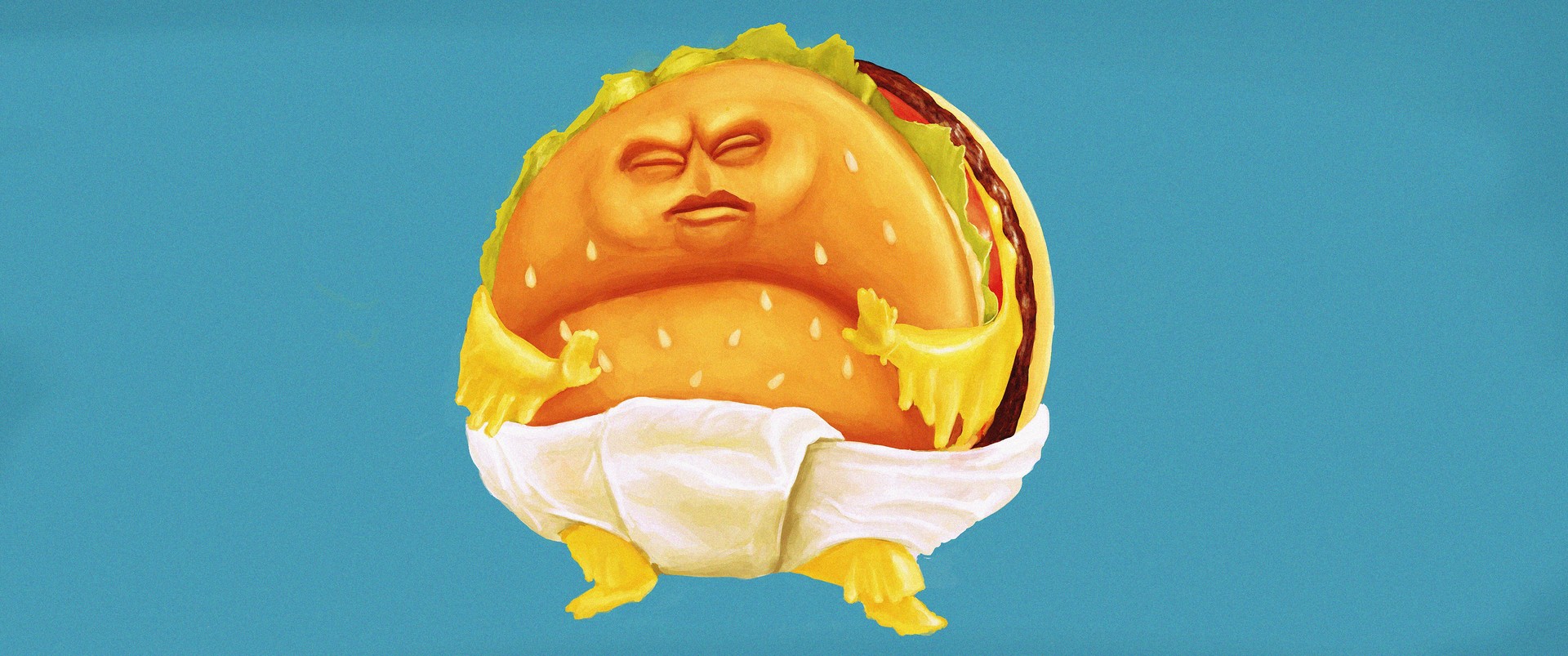 ArtStation - Burger Monster