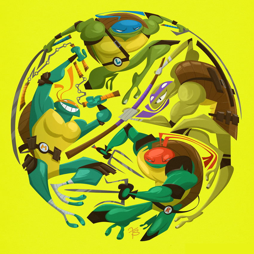 ArtStation - TMNT Fan Art
