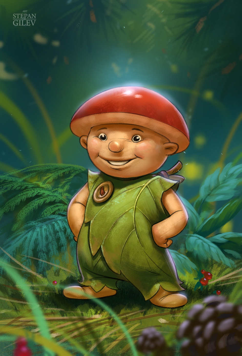 ArtStation - Characters of the project "Magic Forest".