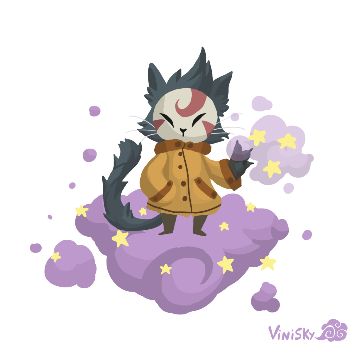 ArtStation - Magic Cat