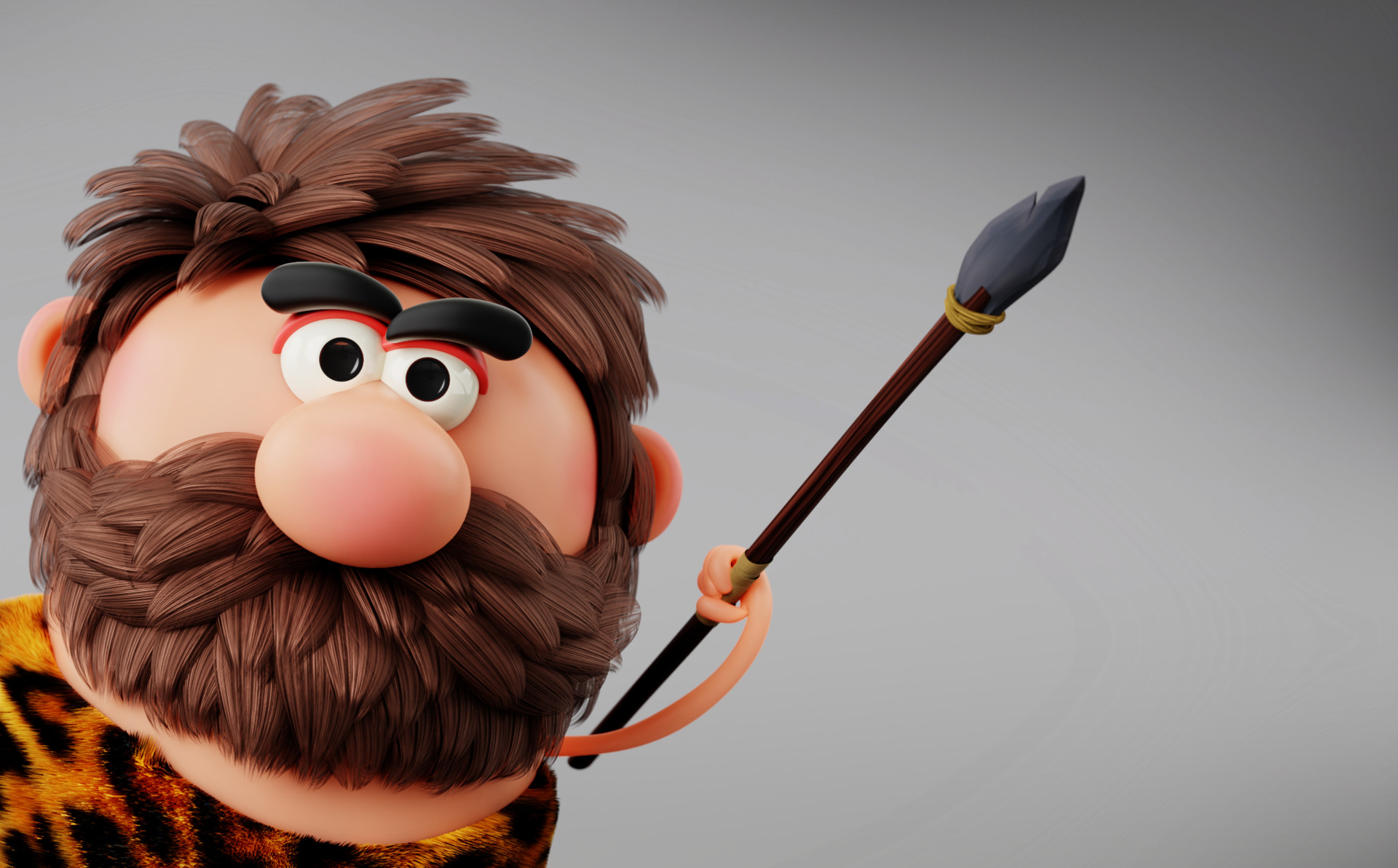 ArtStation - caveman 3D