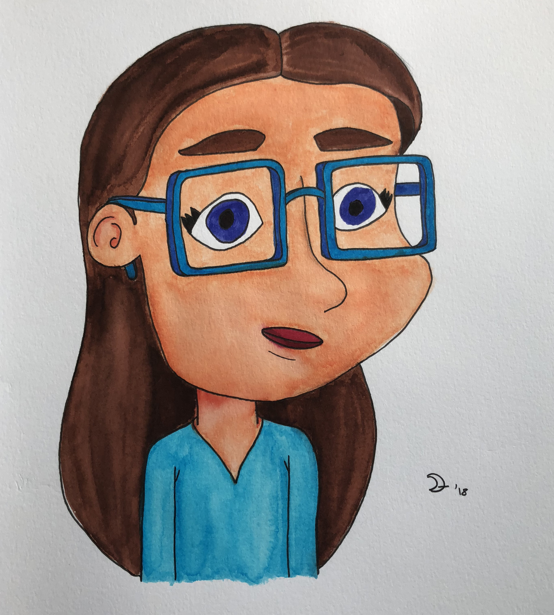 ArtStation - Cartoon Girl
