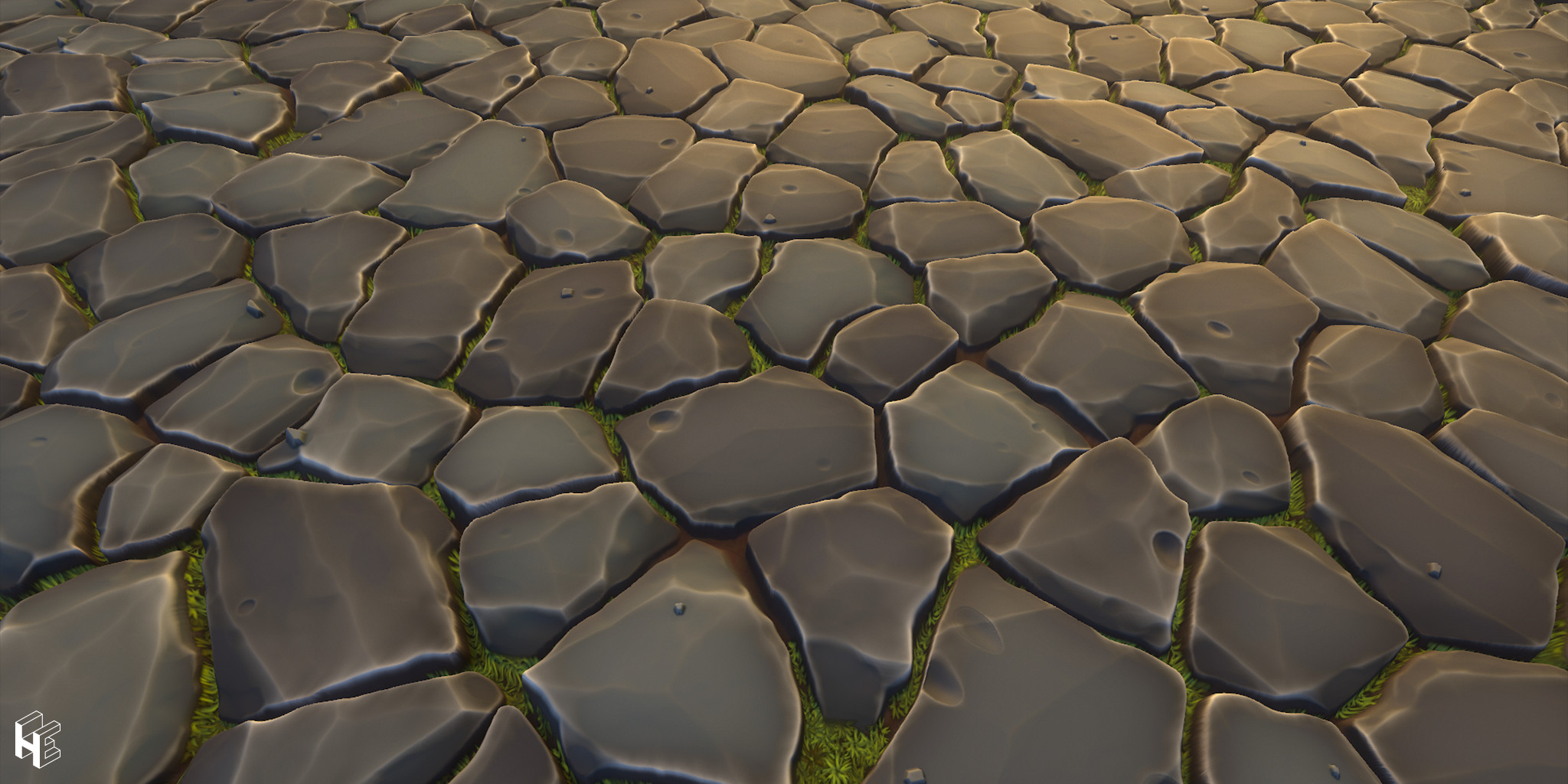 Harrison Eilers' Portfolio - Stylized Stone Floor