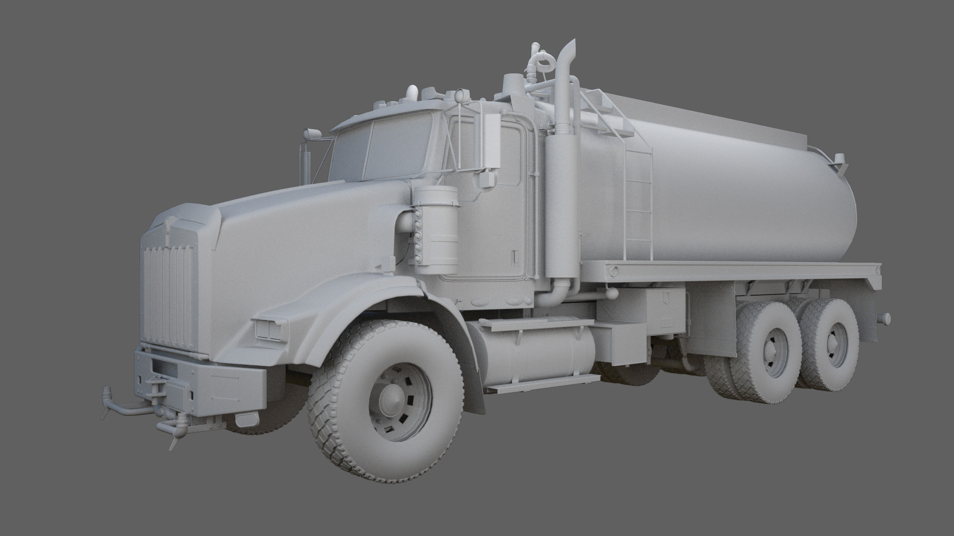 ArtStation - Tank Truck