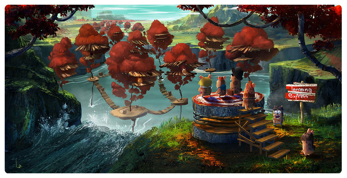 ArtStation - Lemming Express