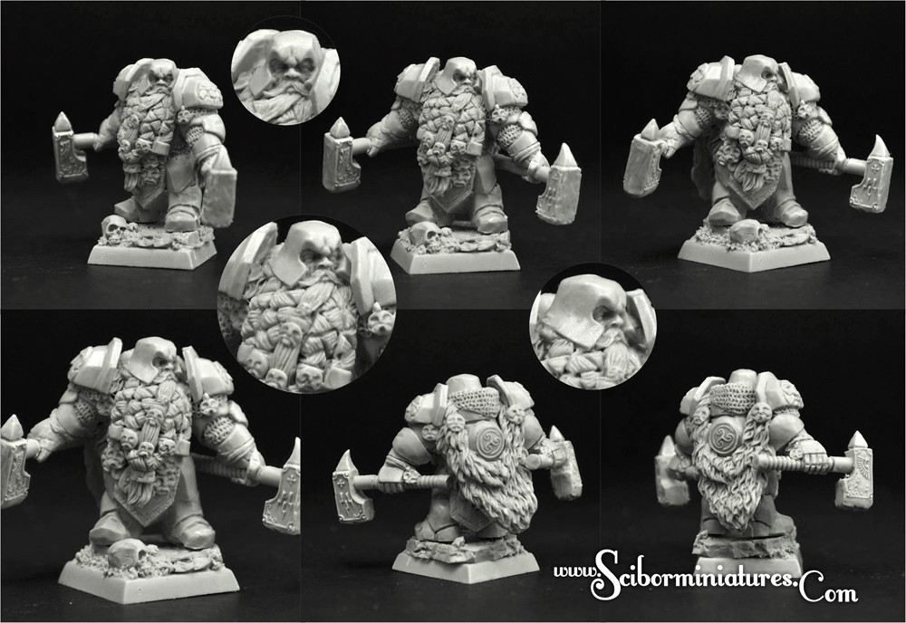 ArtStation - dwarf miniature