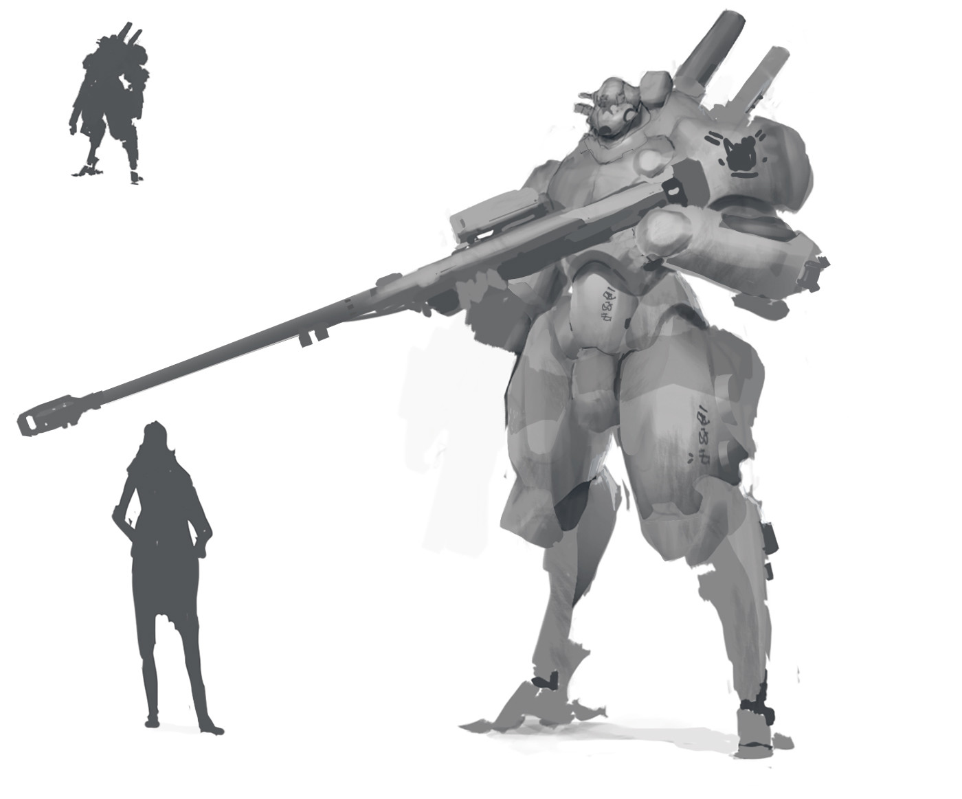 ArtStation - mech sketch 2
