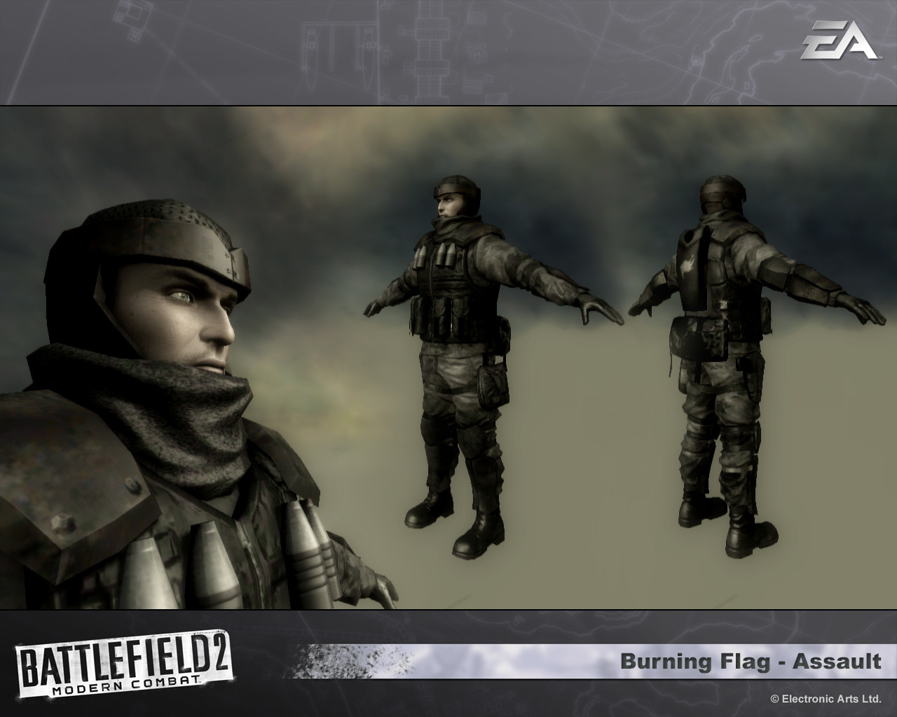 Mike Man - Battlefield 2 - Modern Combat: Characters