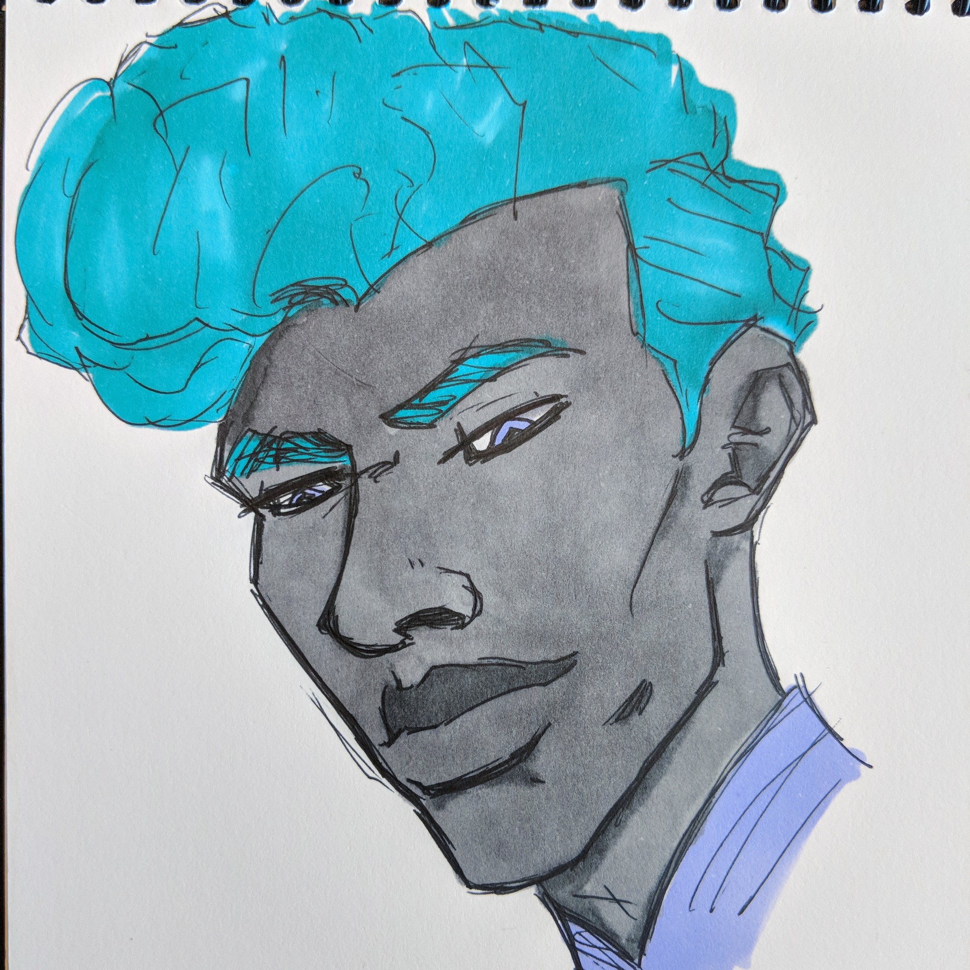 ArtStation - Marker Color Sketch 01