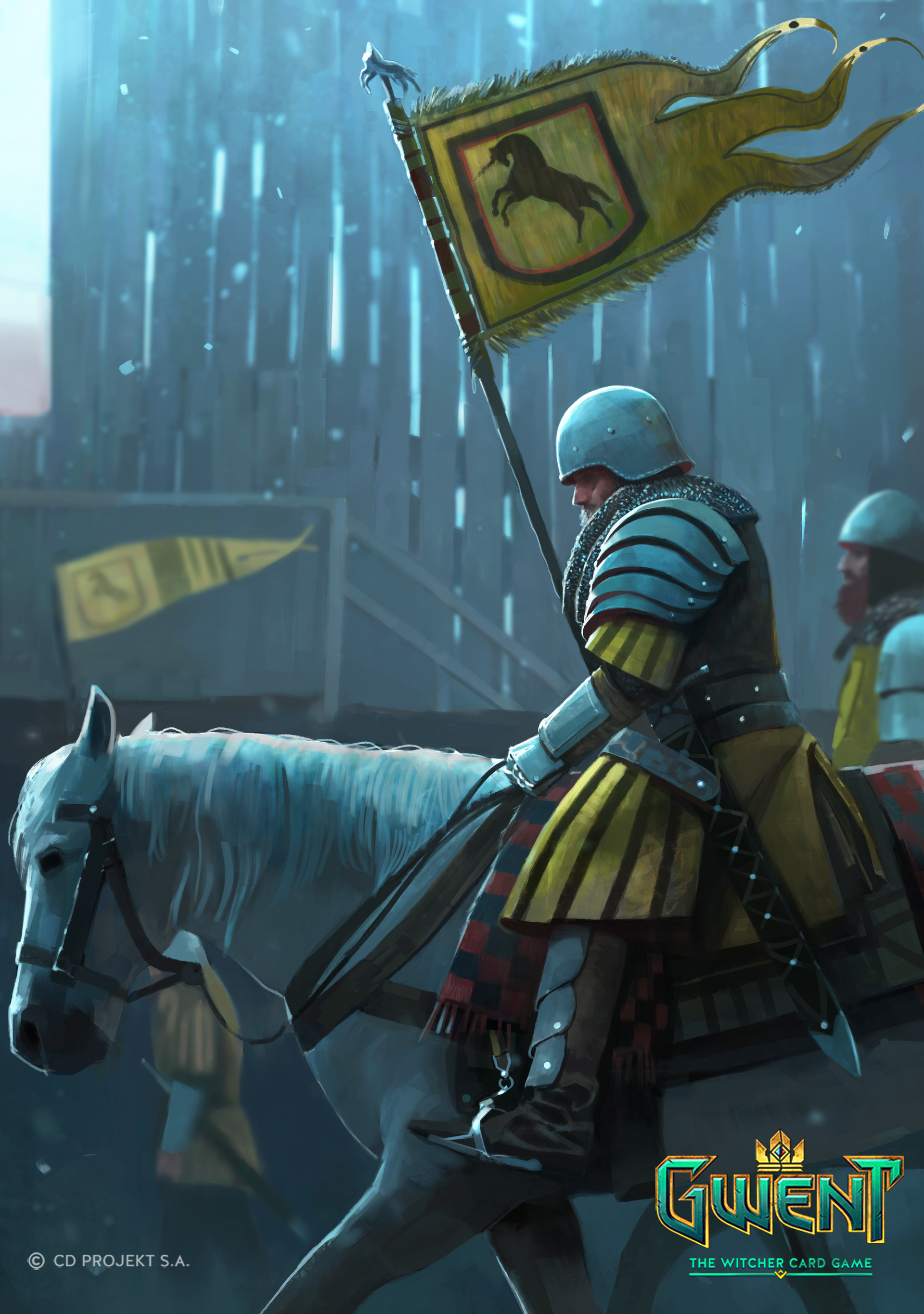 ArtStation - Kaedweni Knight- Gwent