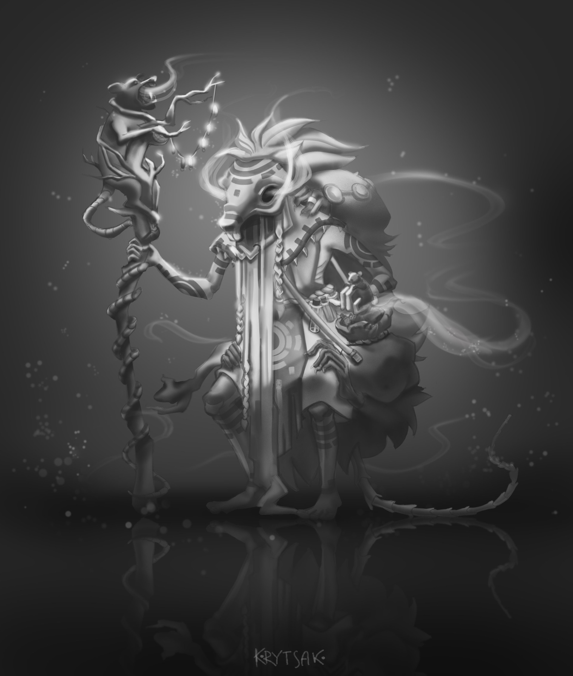 ArtStation - Shaman Rat