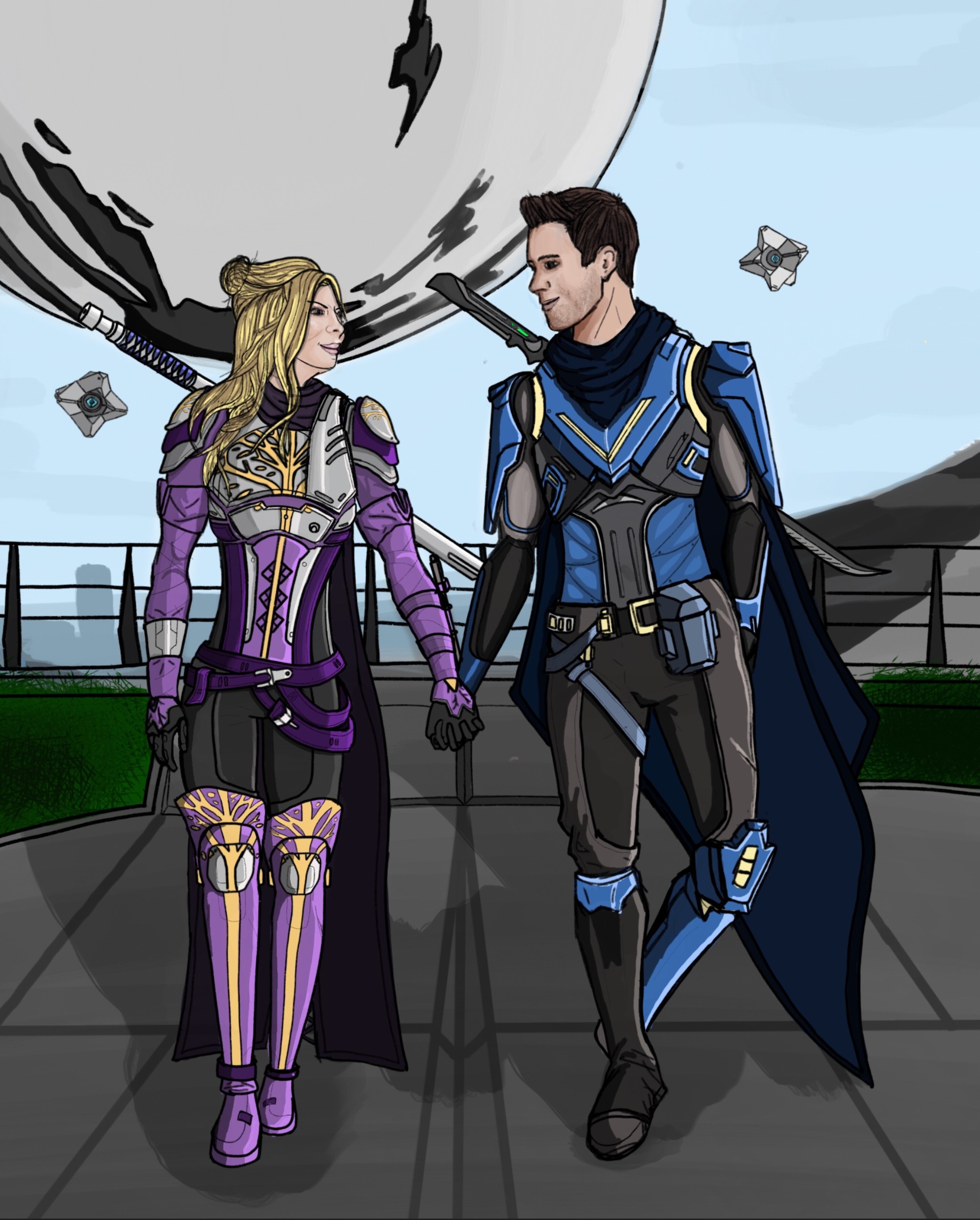 ArtStation - Destiny guardians