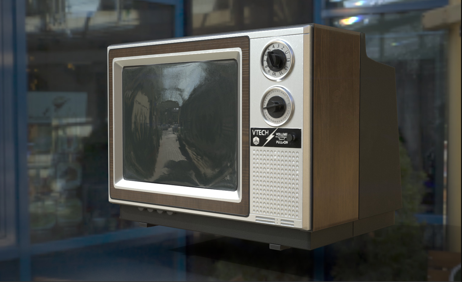 ArtStation - Vintage (Retro) Television