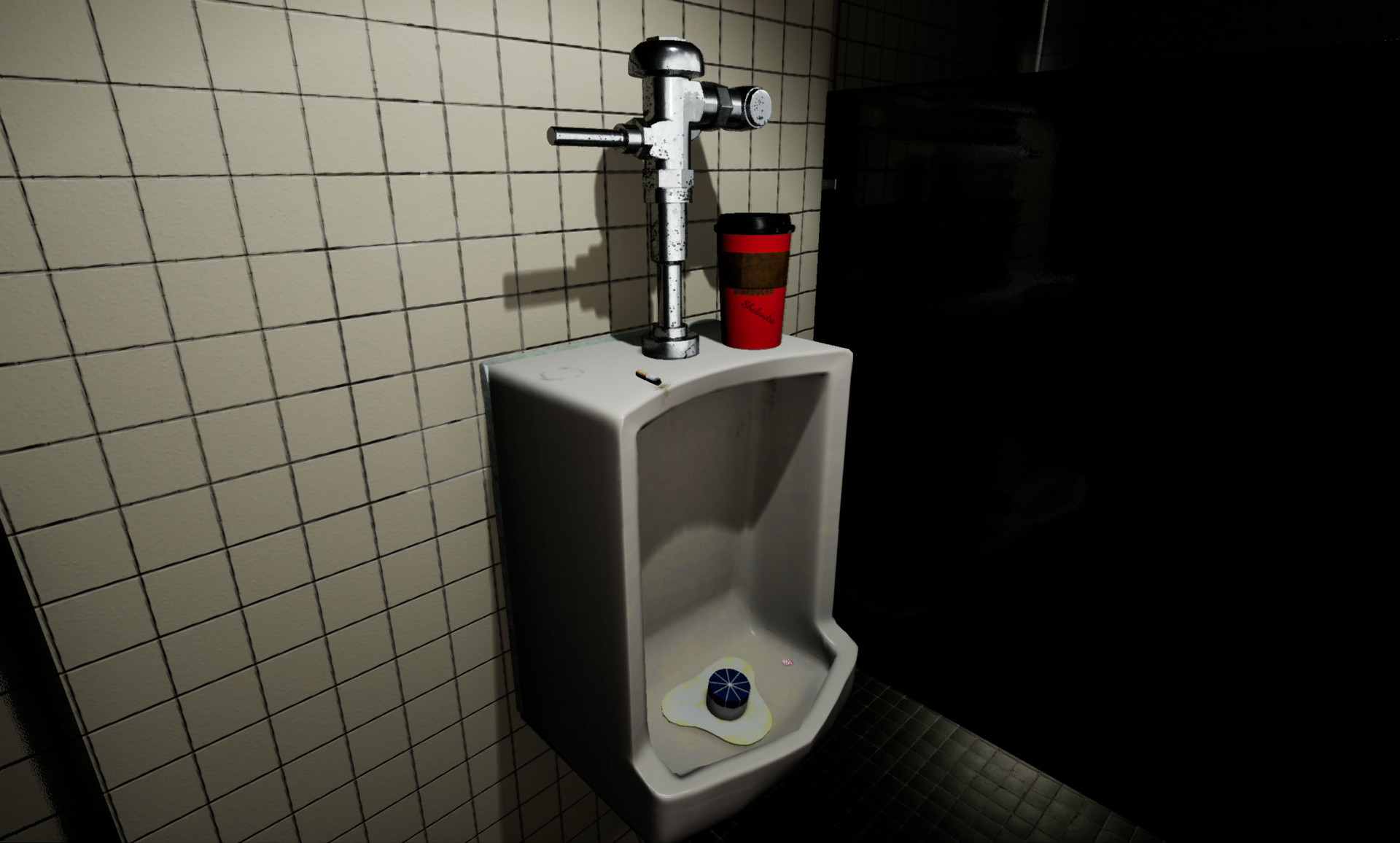 ArtStation - Urinal Scene