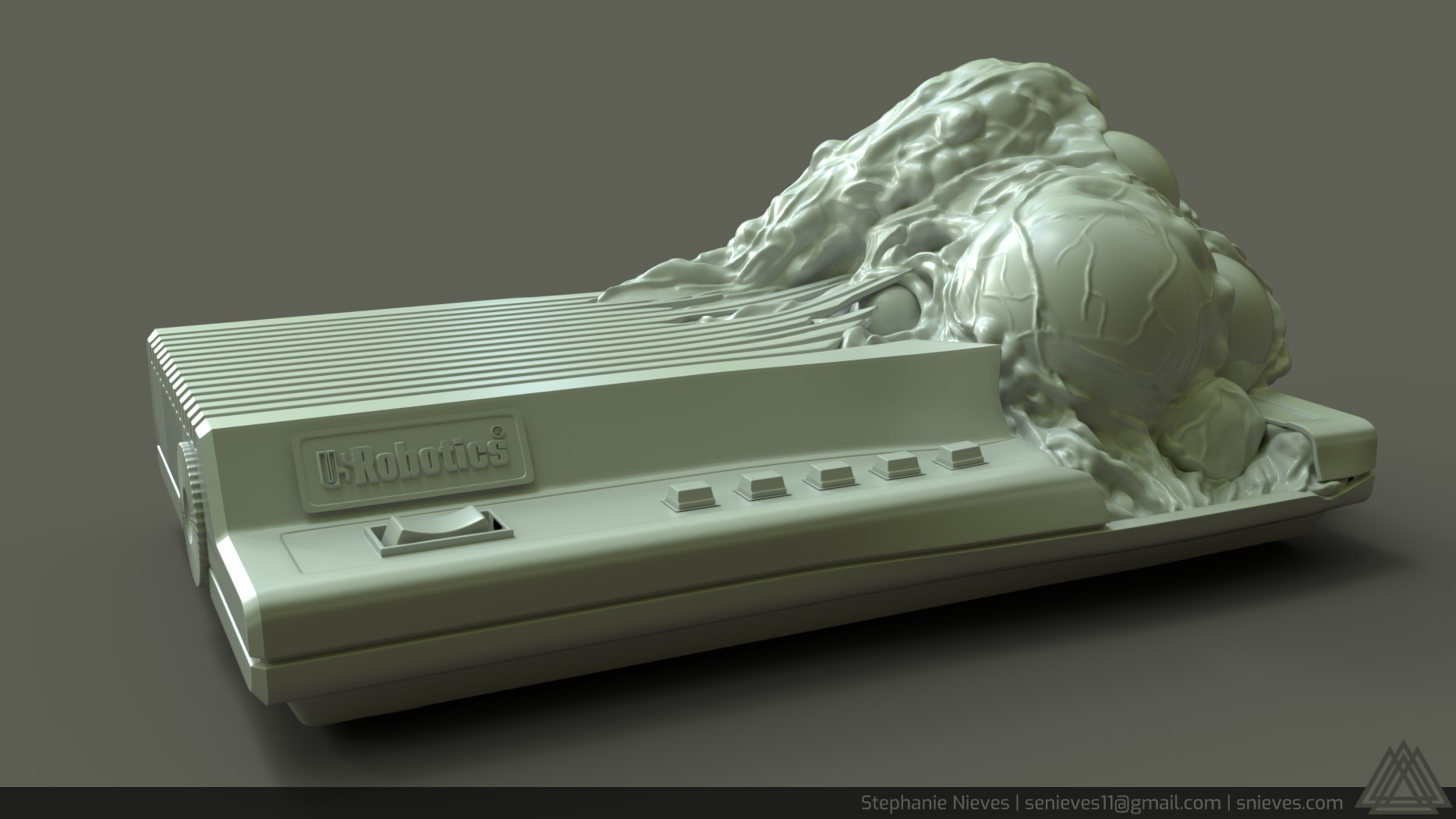 Stephanie Nieves - Biomodem - Handpainted