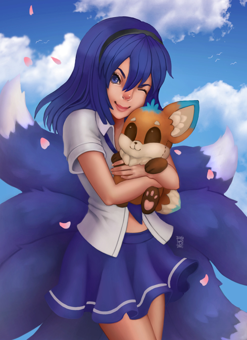 ArtStation - Legend of the Foxes Da Ji