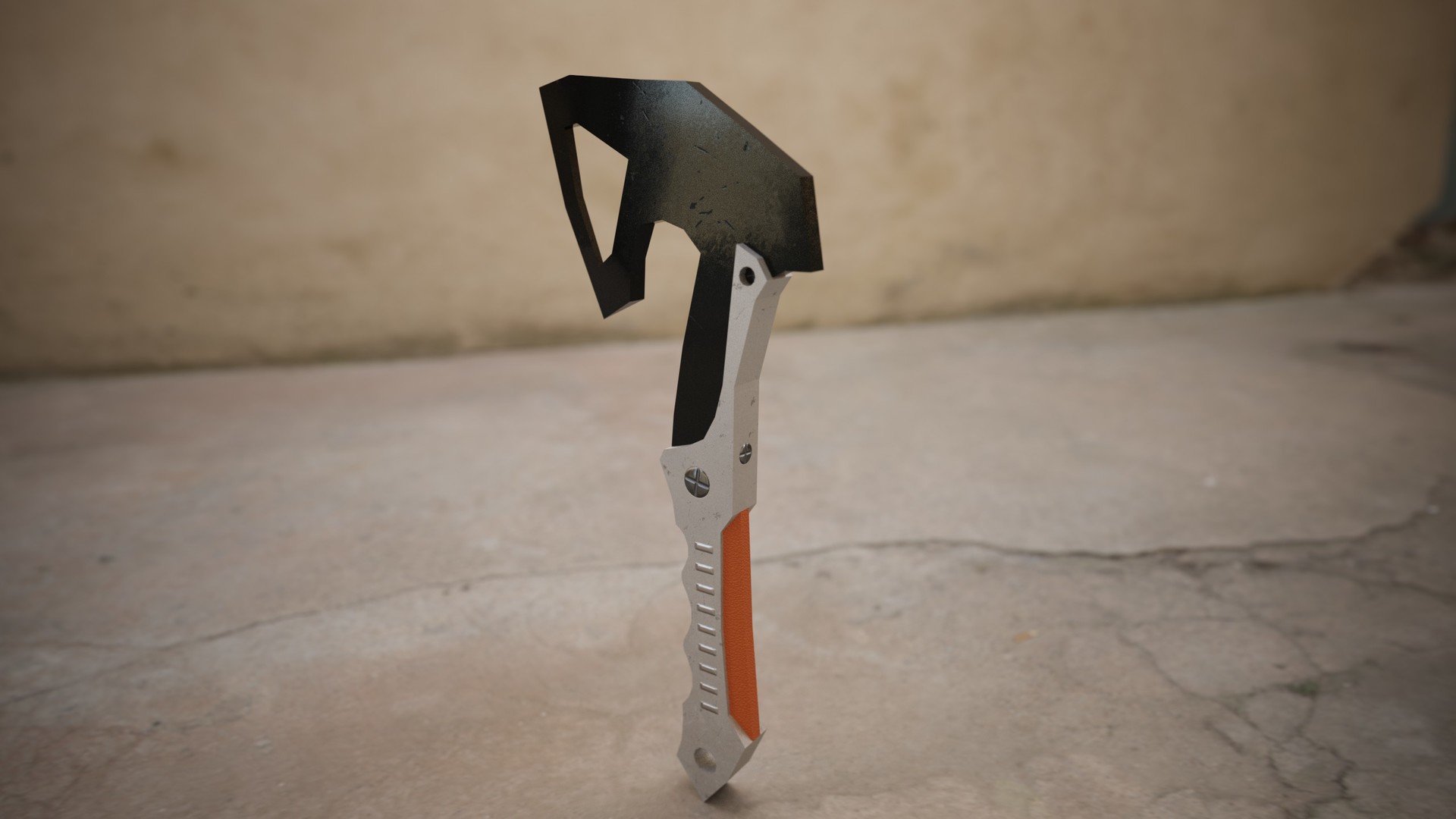 ArtStation - Futuristic Axe - #1 Gameprop