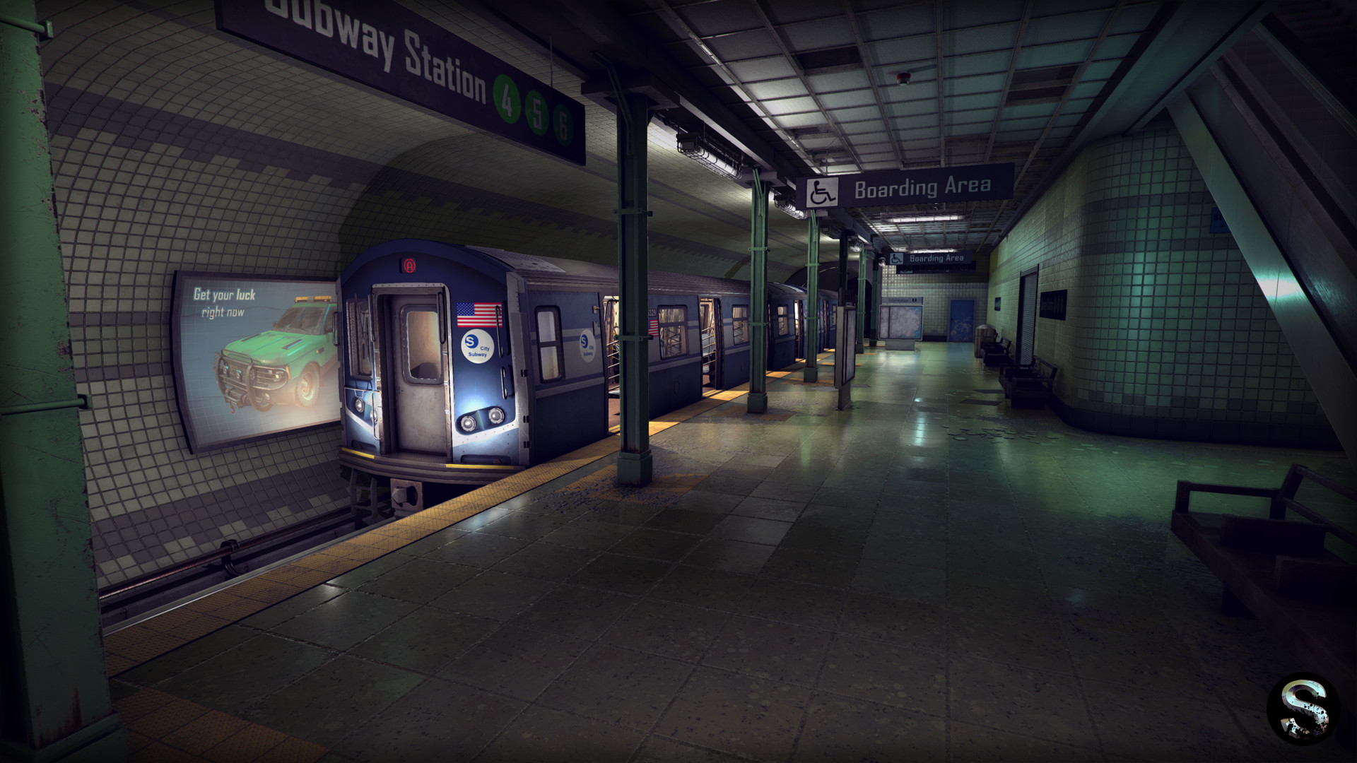 ArtStation - Subway [Unity]
