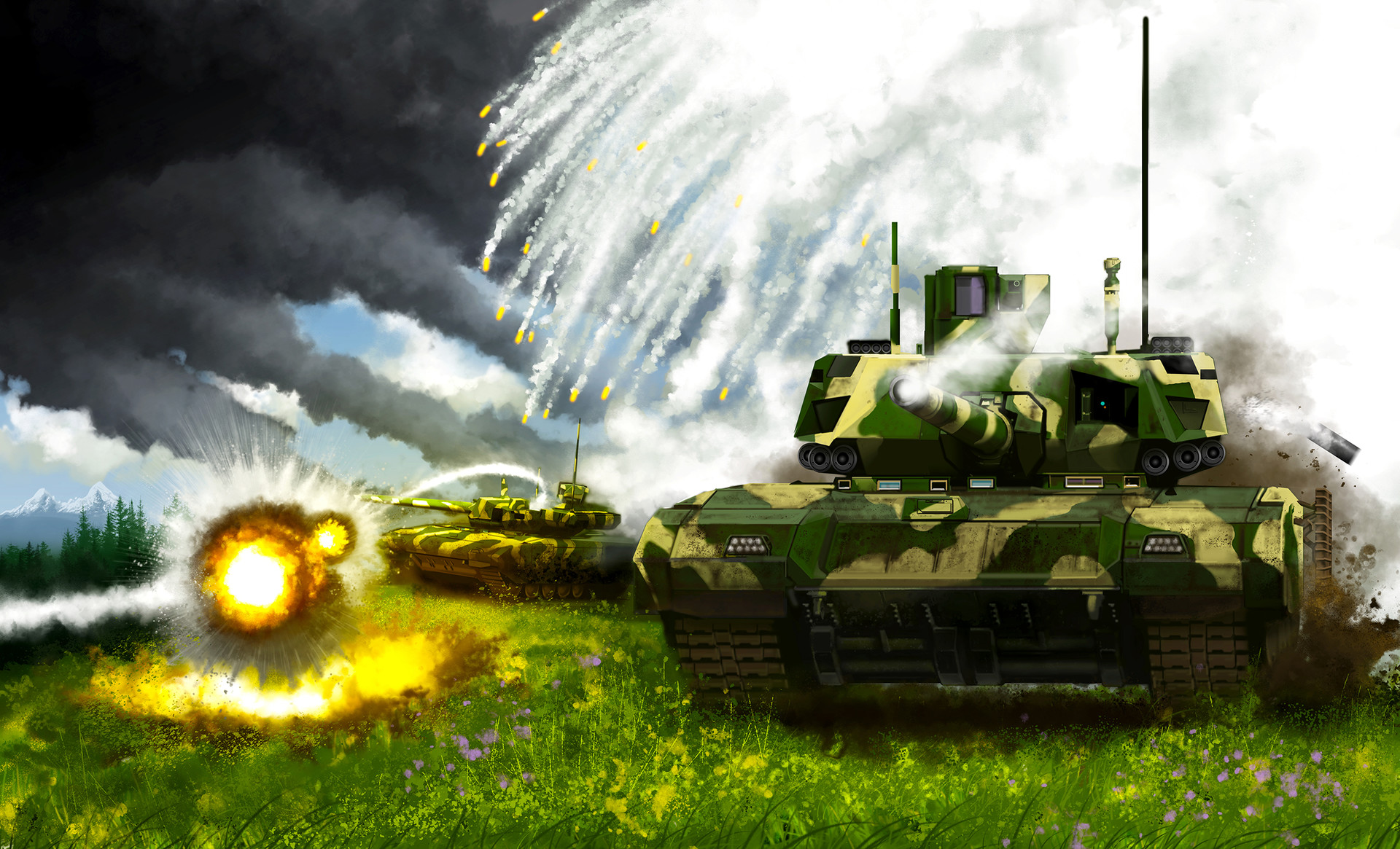 ArtStation - T-14 Armata